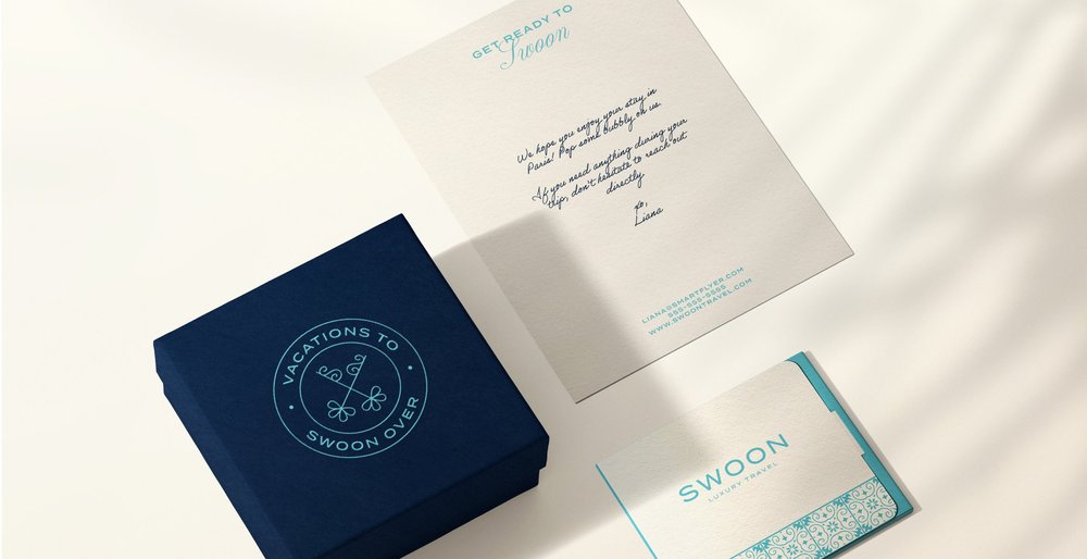 Web + Brand Design for Swoon Luxury Travel — SK Design Studio