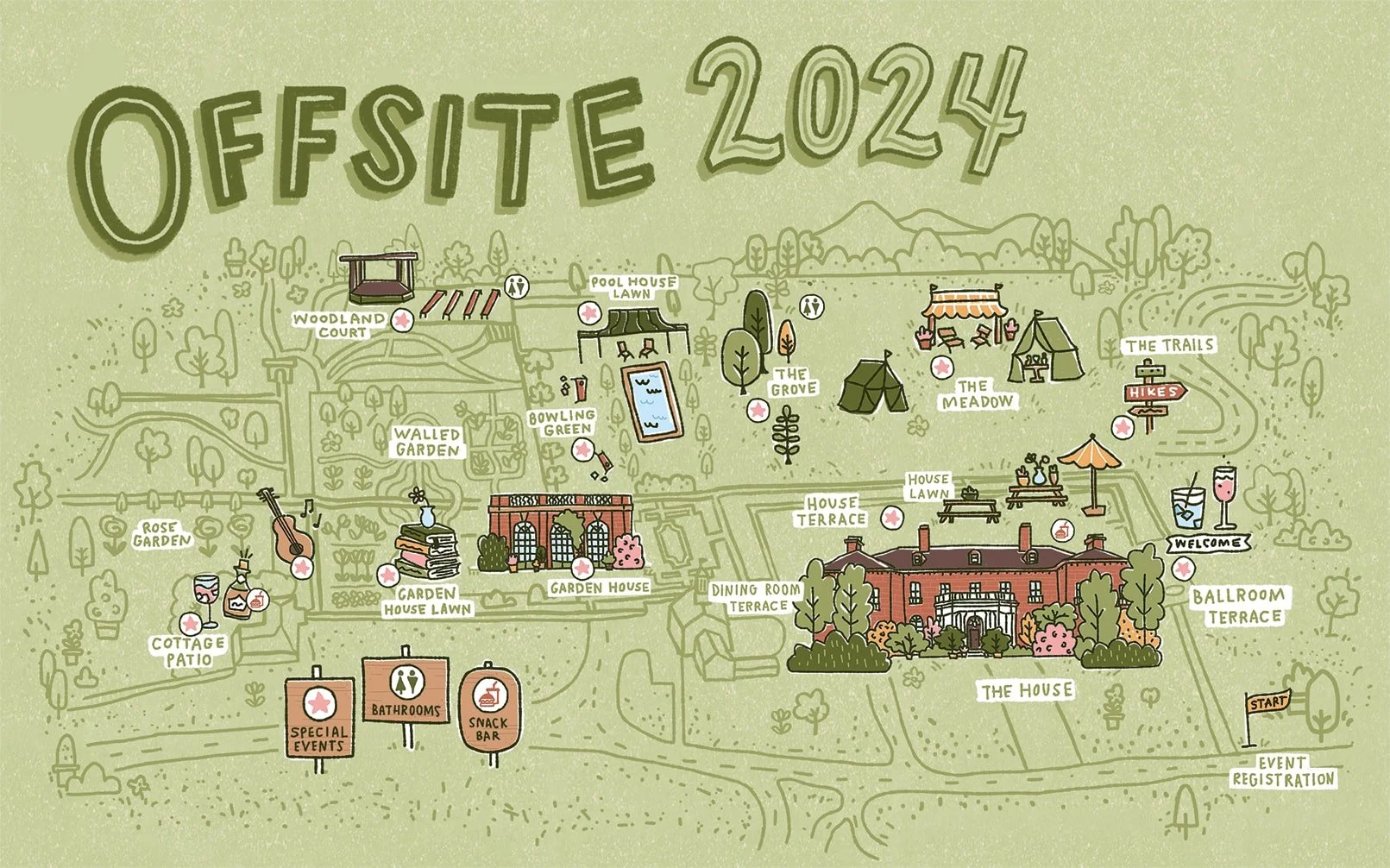 Custom Illustrated Maps — SK Design Studio