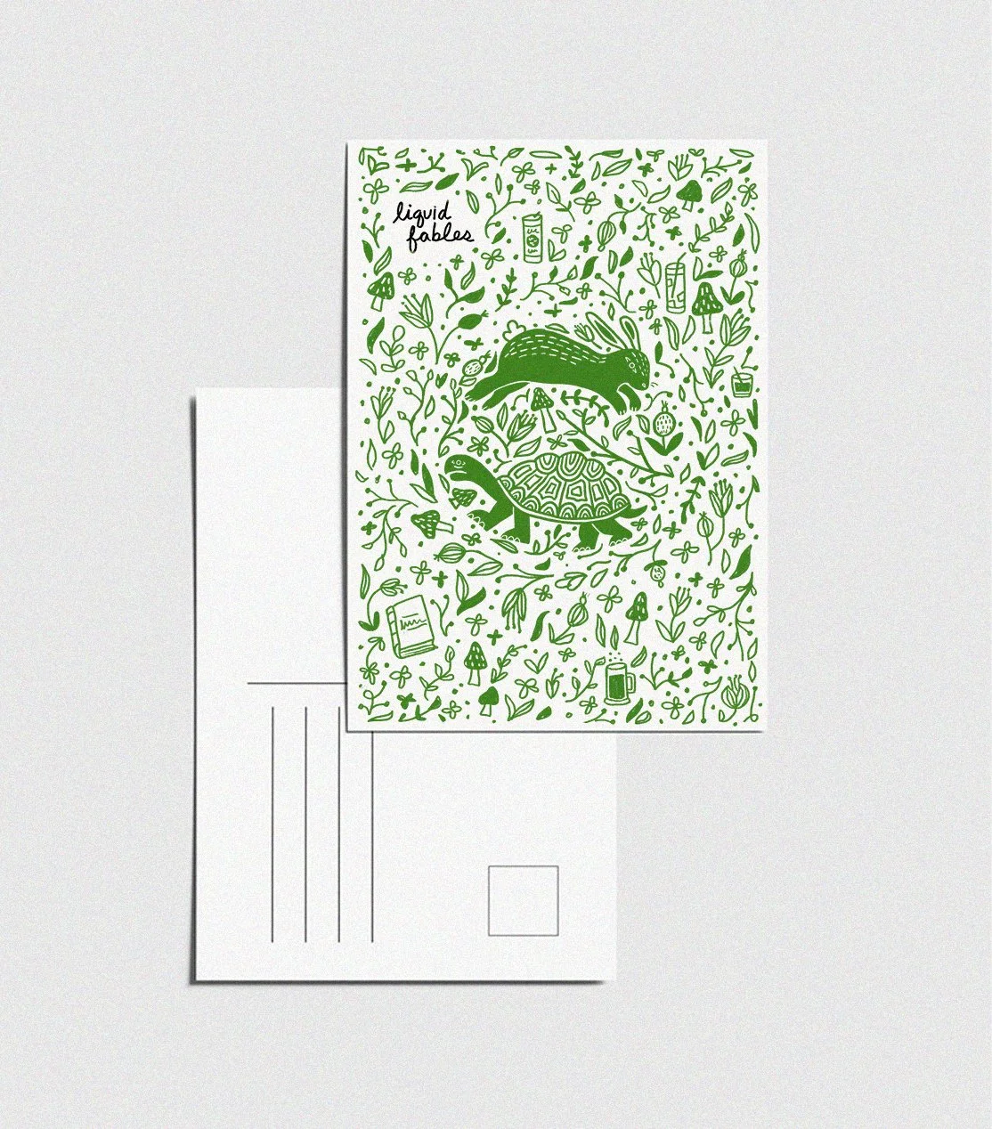 Liquid Fables Canned Cocktails — SK Design Studio