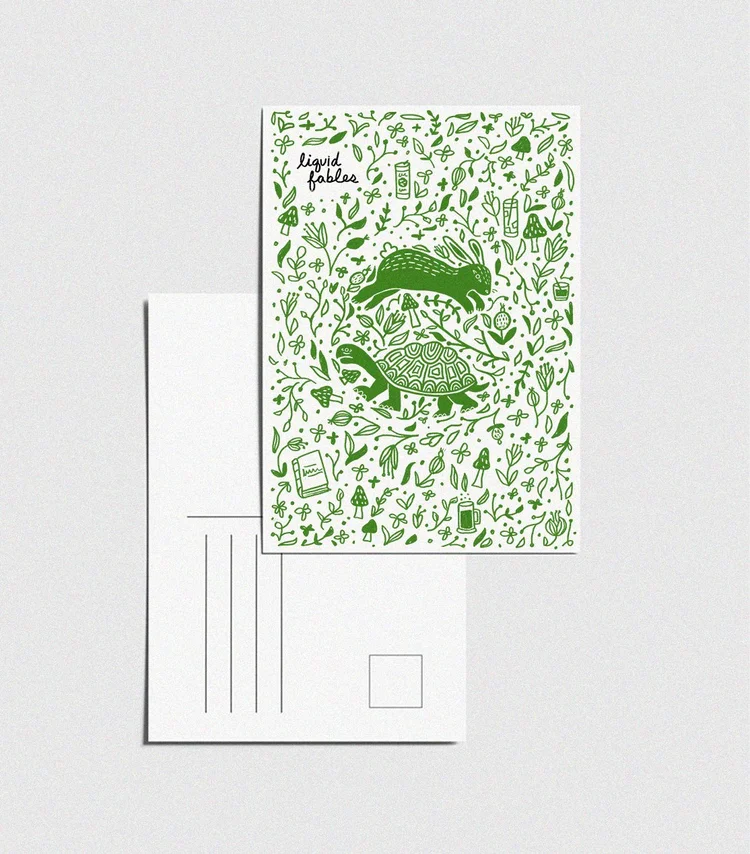 Liquid Fables Canned Cocktails — SK Design Studio