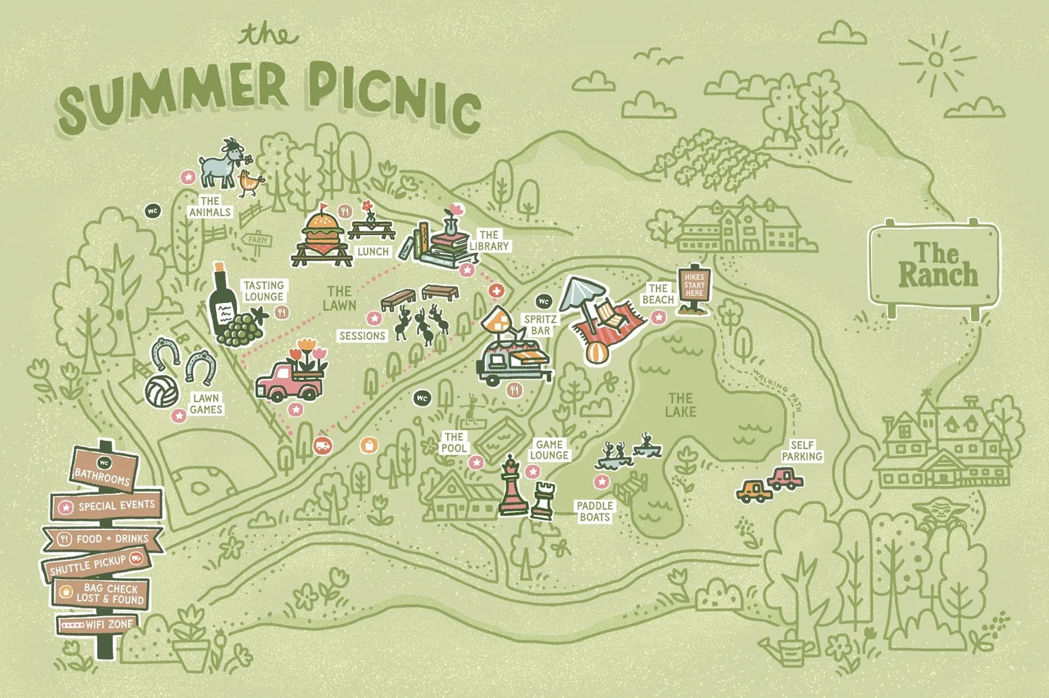 Custom Illustrated Maps — SK Design Studio