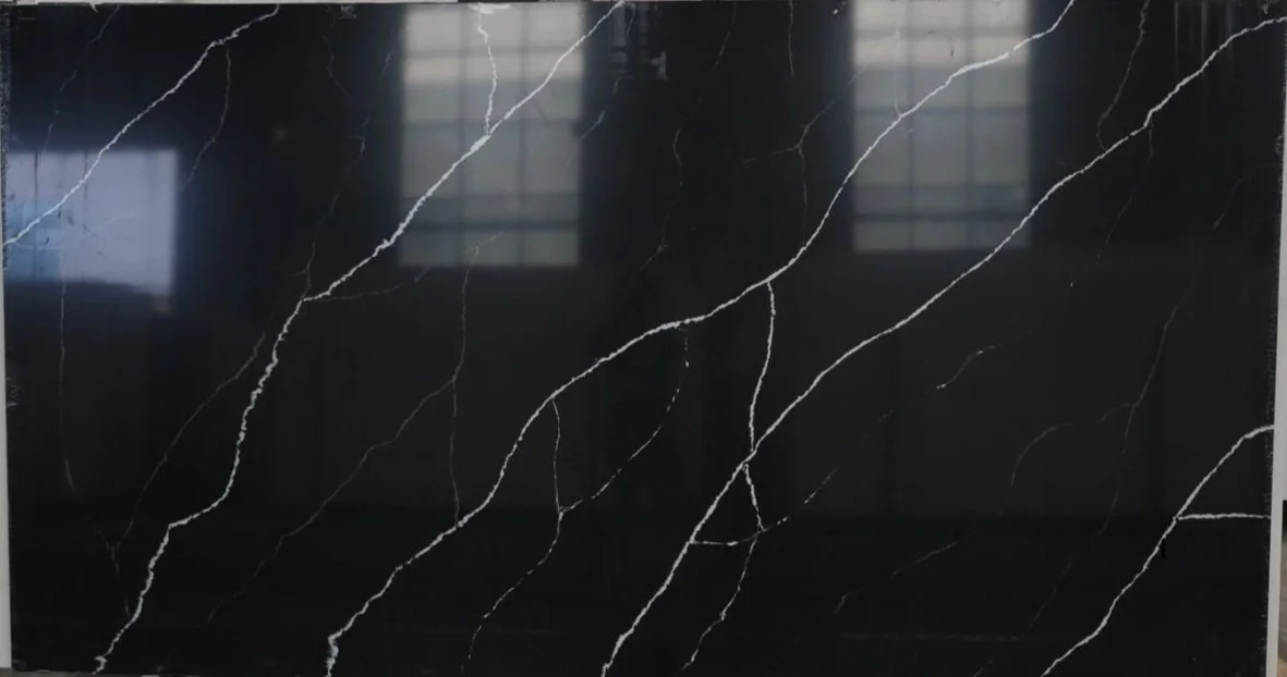 Marquina Black-PPQ 8014 — Pandora Porcelain and Quartz