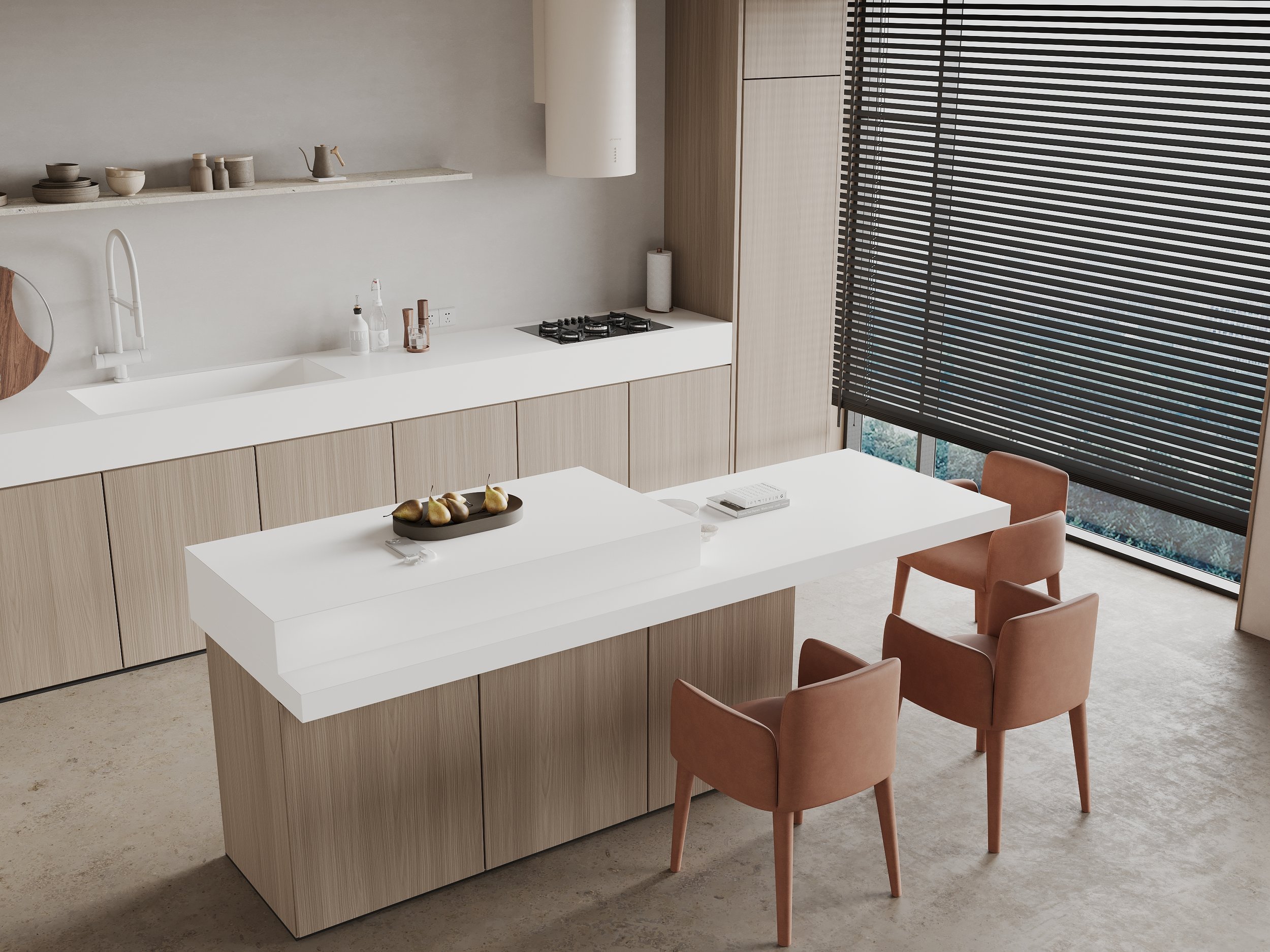 Pure White-M 1911 / G 1911 — Pandora Porcelain and Quartz