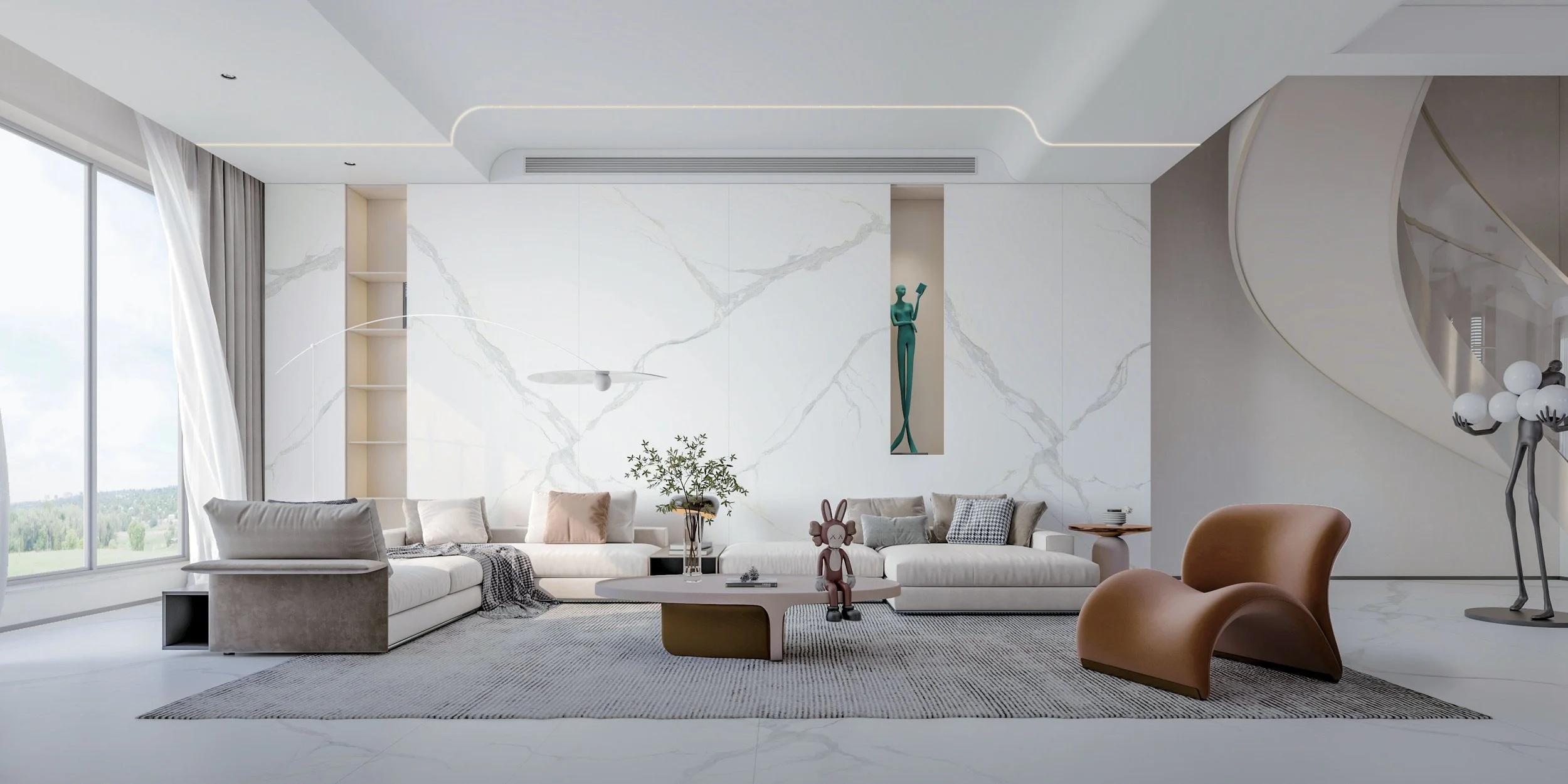 Living Room — Pandora Porcelain and Quartz
