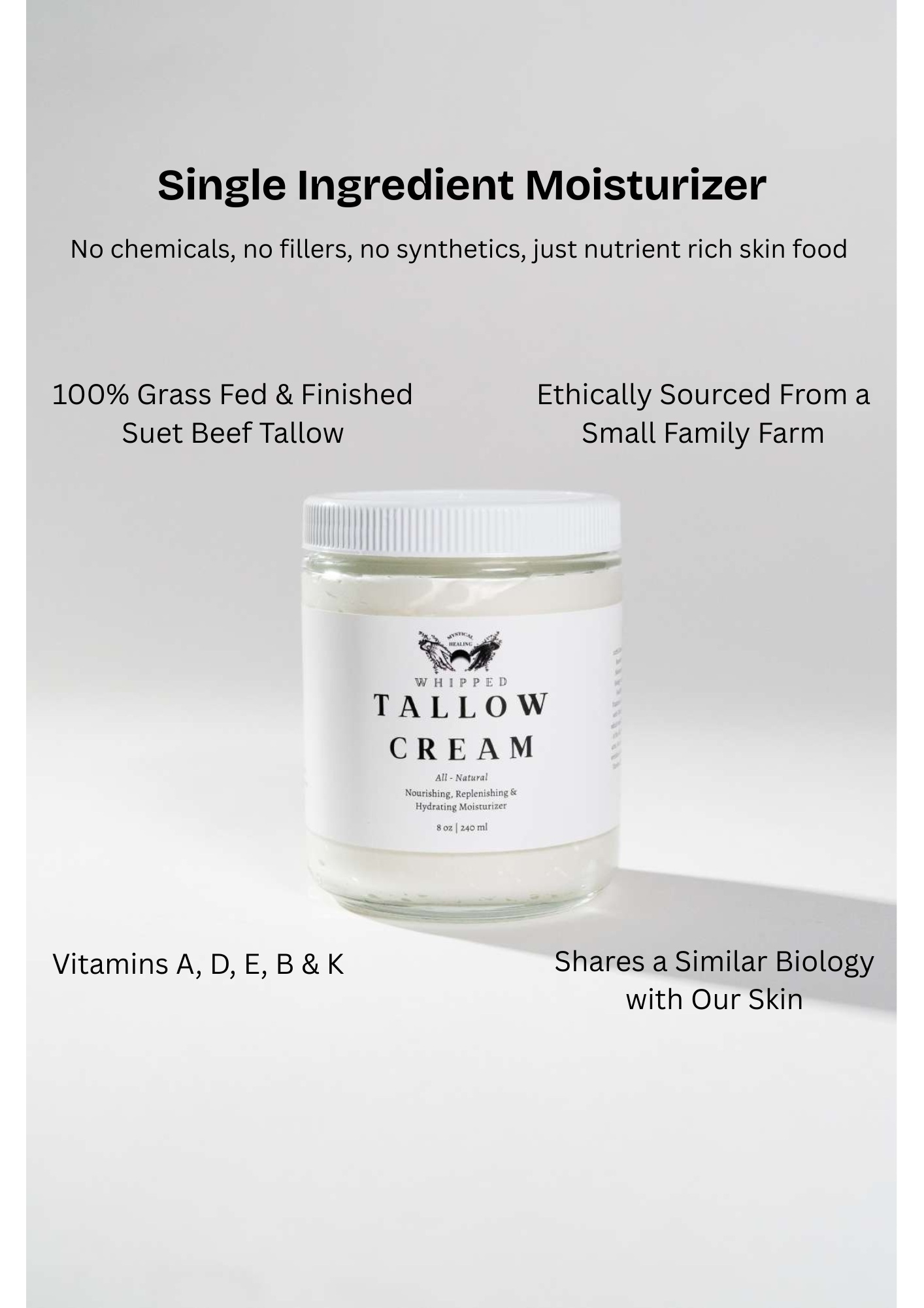 Whipped Tallow Cream - Ancient Skincare — Mystical Healing