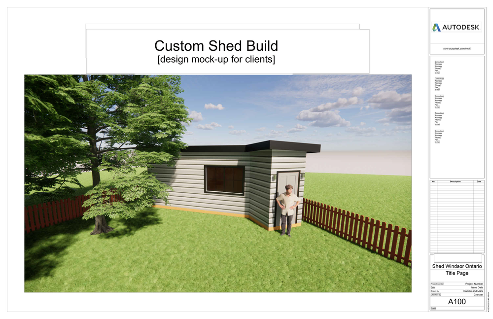 Custom Shed, Design + Build — design. build. sustain.