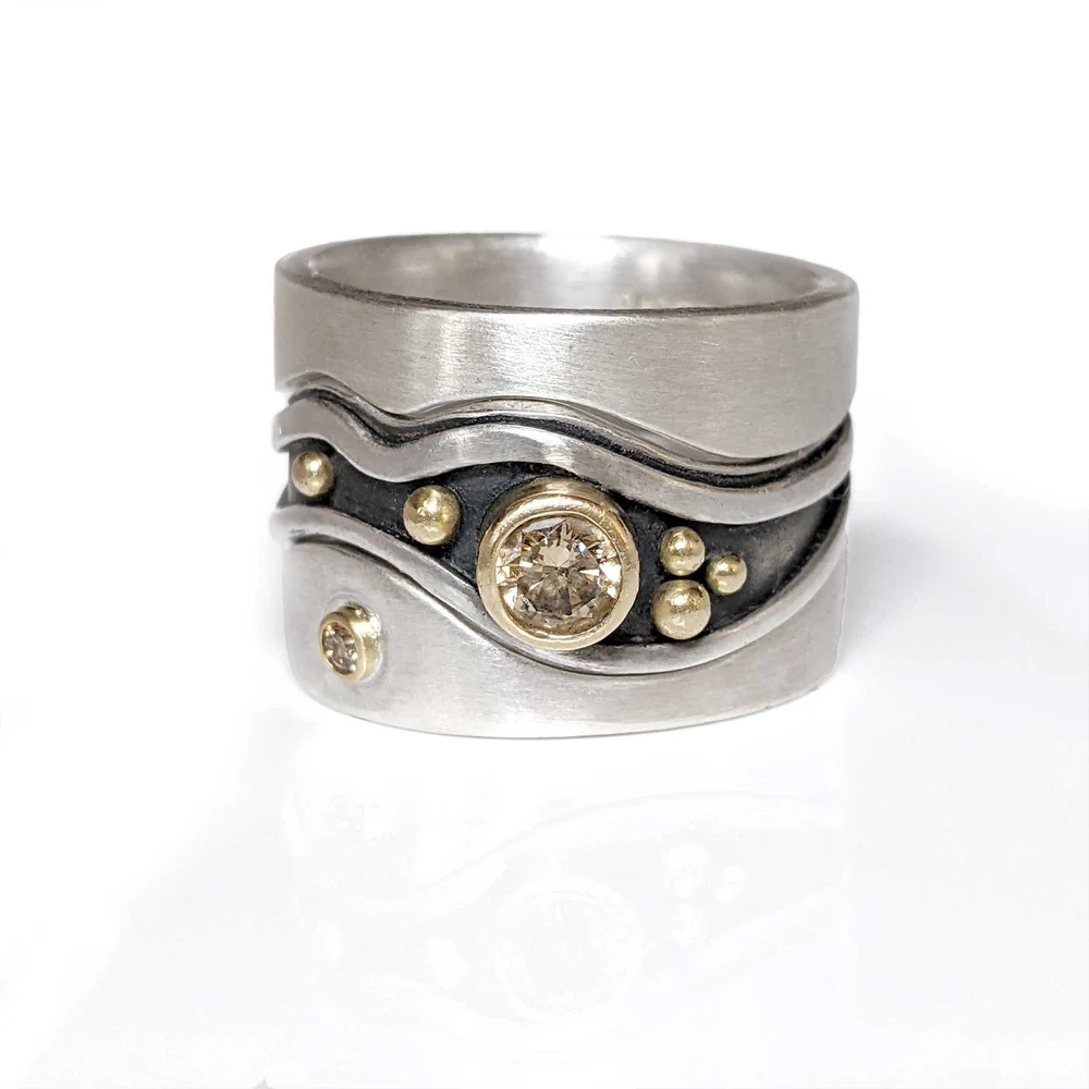 Custom made jewellery by Abi Cochran — silverspirals.co.uk