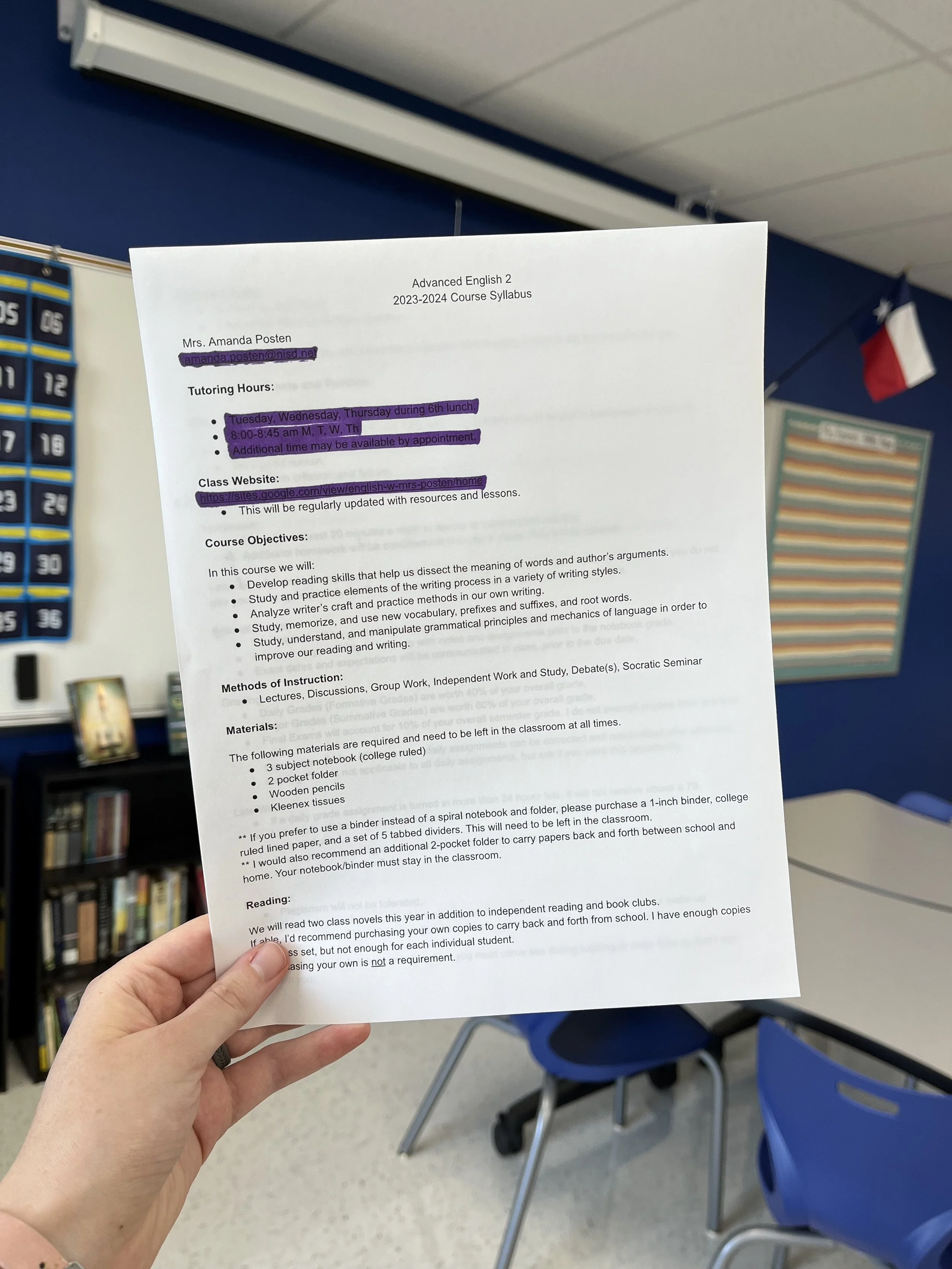 Why You Should Craft a Detailed Syllabus for High School Students — The ...