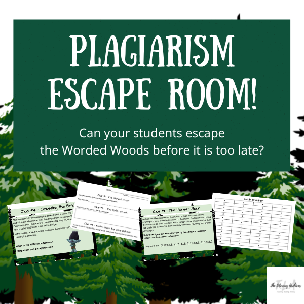 Using an Escape Room to Teach Plagiarism — The Literary Archives — The ...