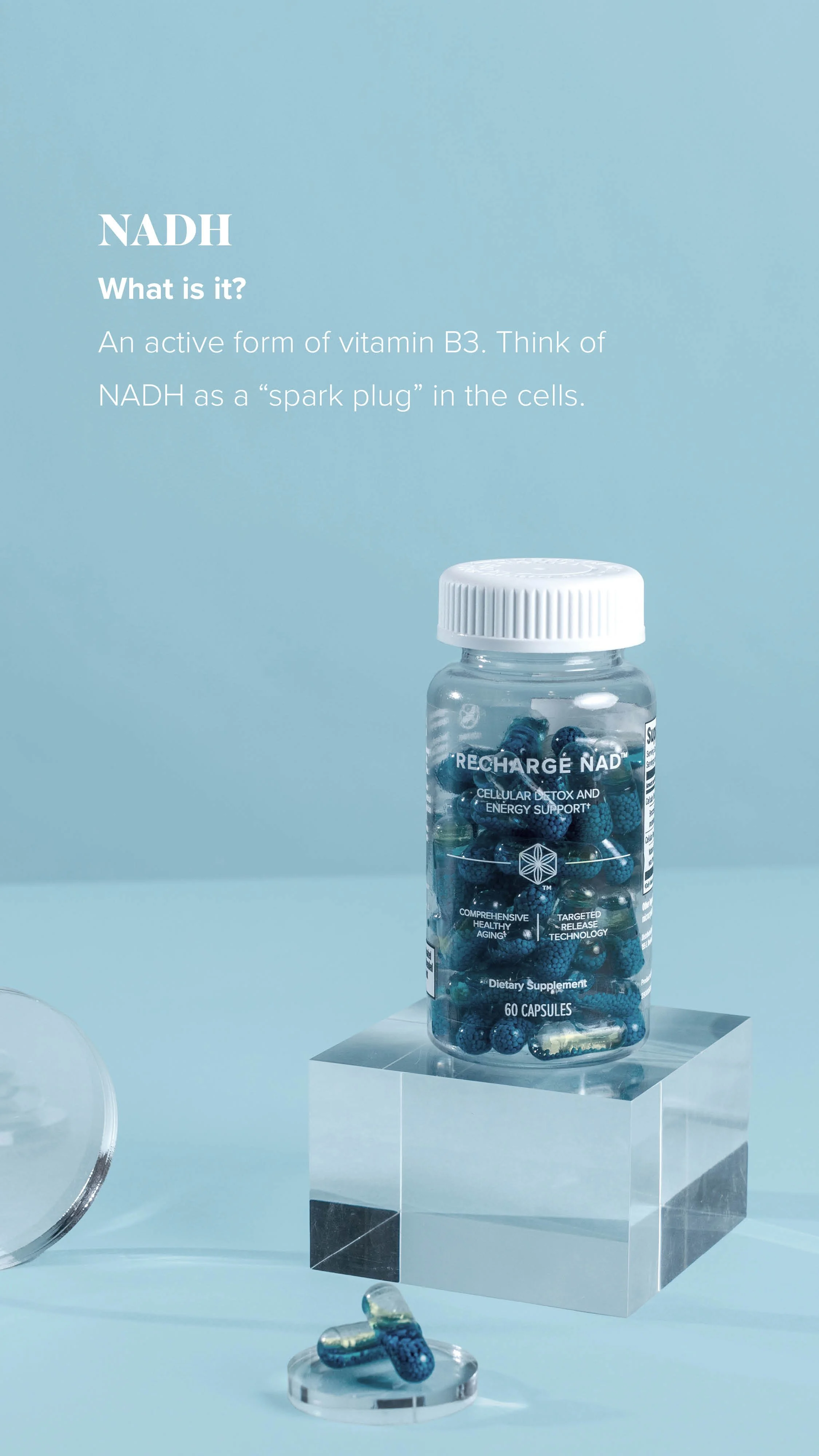 Recharge NAD Packaging & Product Launch | Creative Direction — KYLE CASTEEL