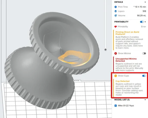 PS1: How to Succeed Using Preform for the Form 3 SLA 3D Printer ...