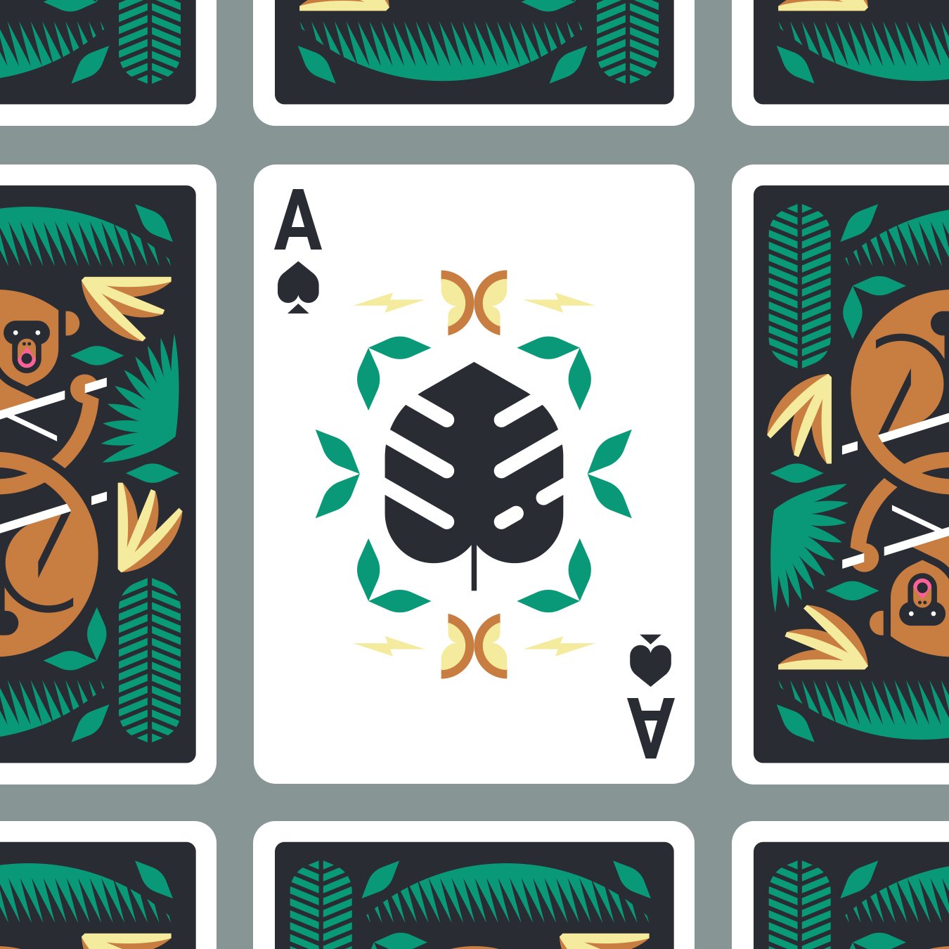 Howler Brothers Playing Card and Merchandise Design & Illustration ...