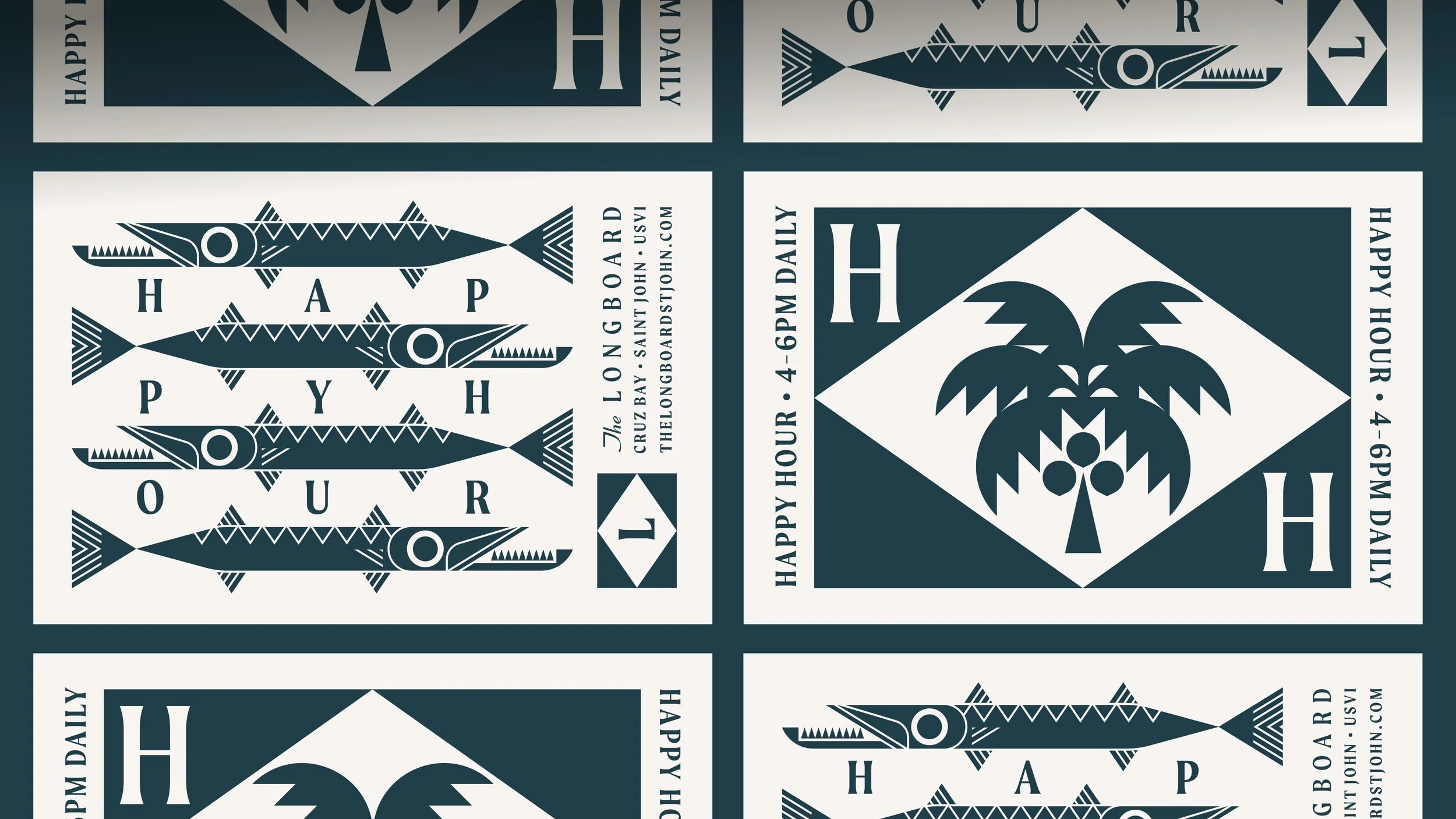 The Longboard Restaurant Identity Design — Jay Fletcher