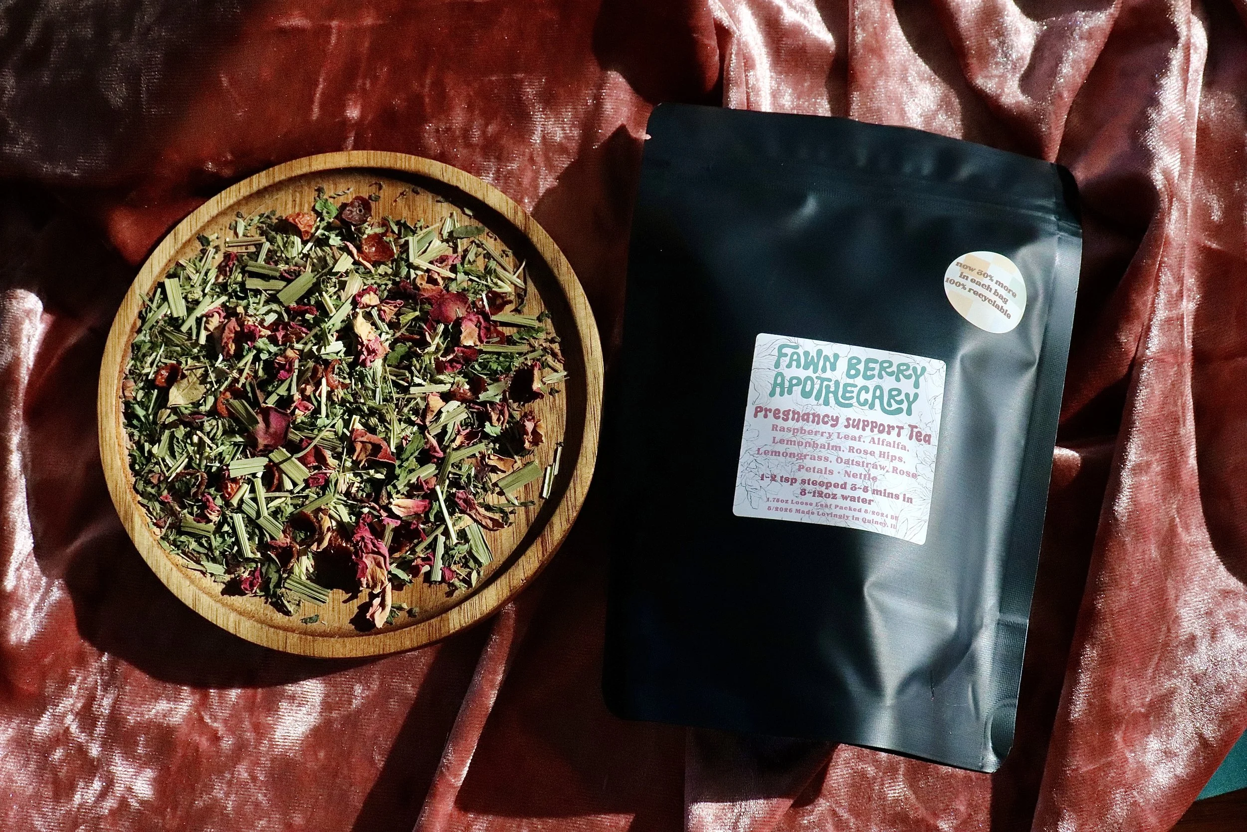 Period + Mensis Moon Cycle Tea for Irritability, Cramps, Fatigue ...