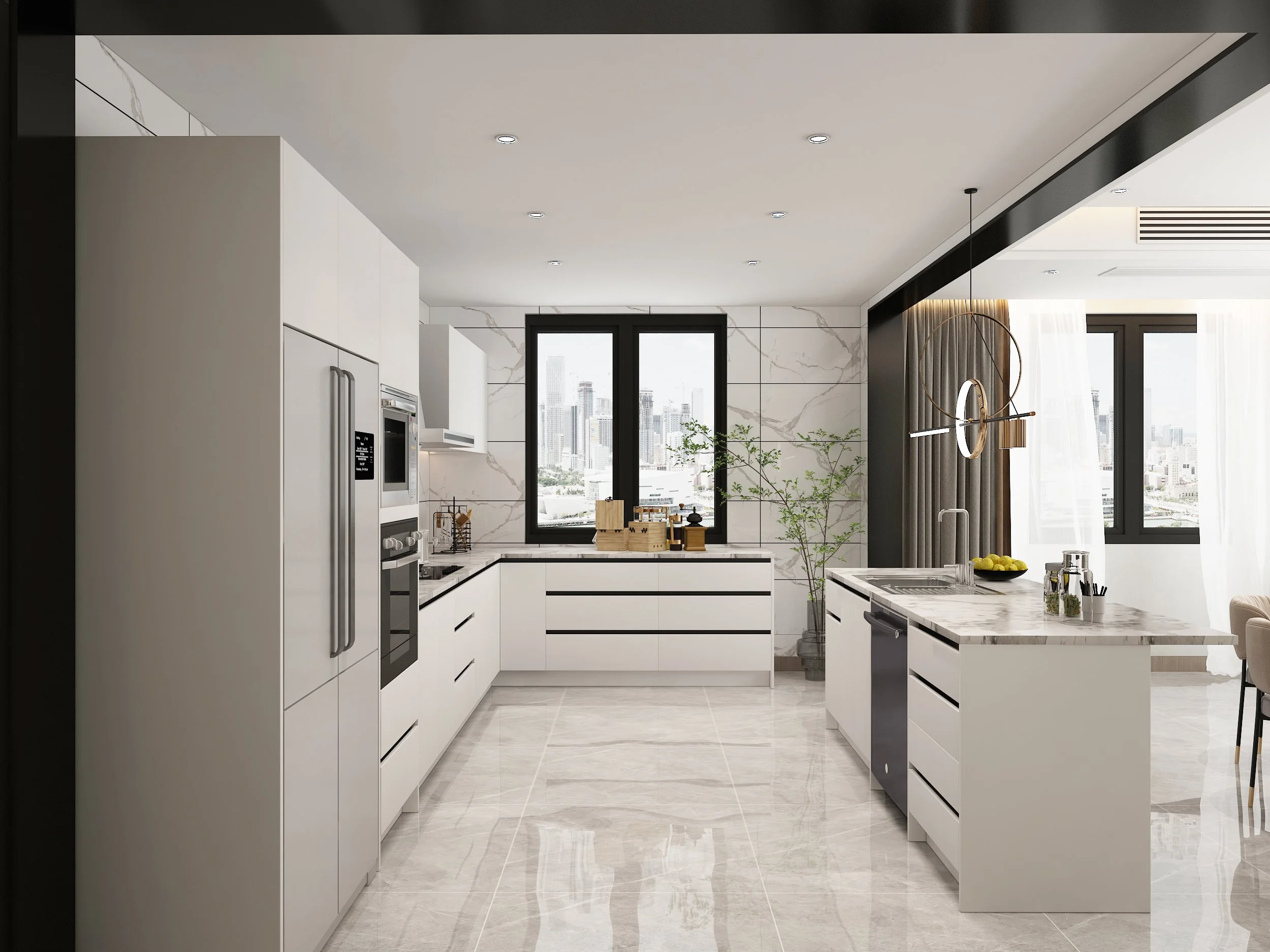 Complete Handless Kitchens — Universal Kitchens