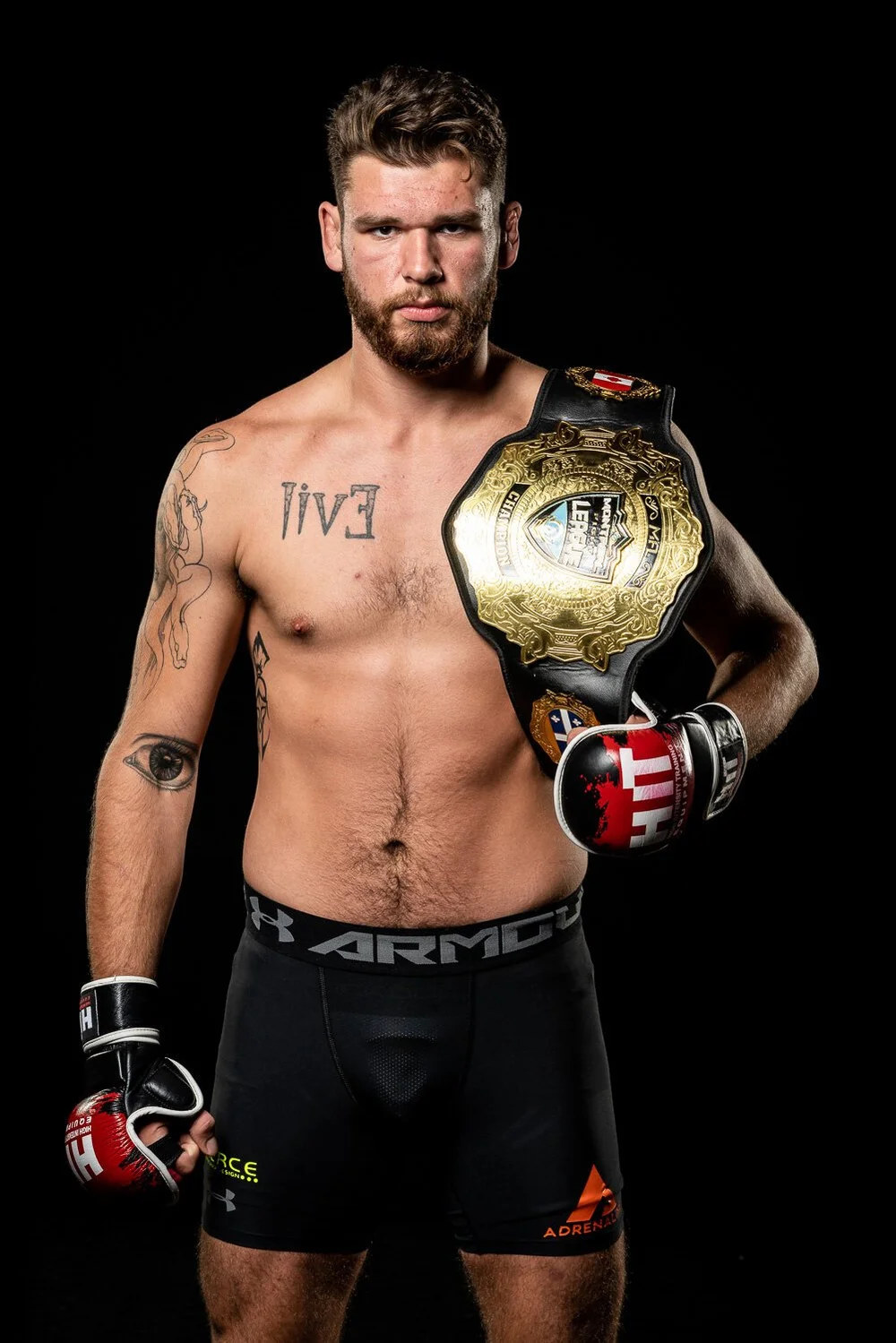 Fighter Portraits — Mark Ruddick Photography