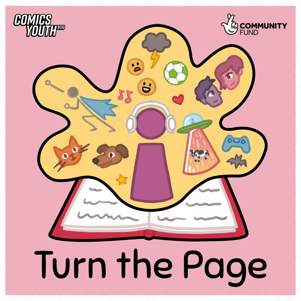 Turn the Page - Creative 1-2-1s — Comics Youth SCIO