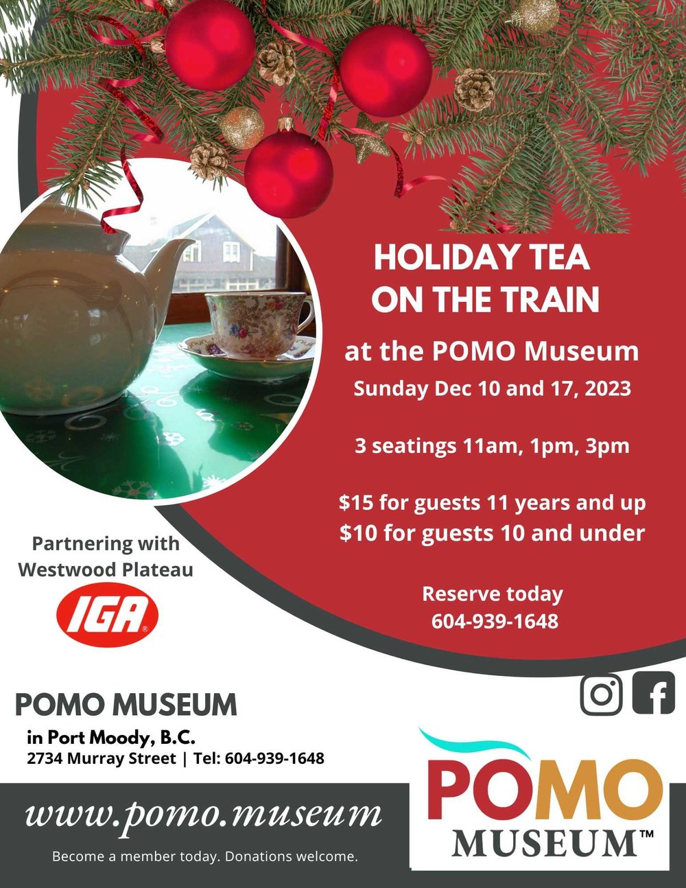 Upcoming Events at the PoMo Museum