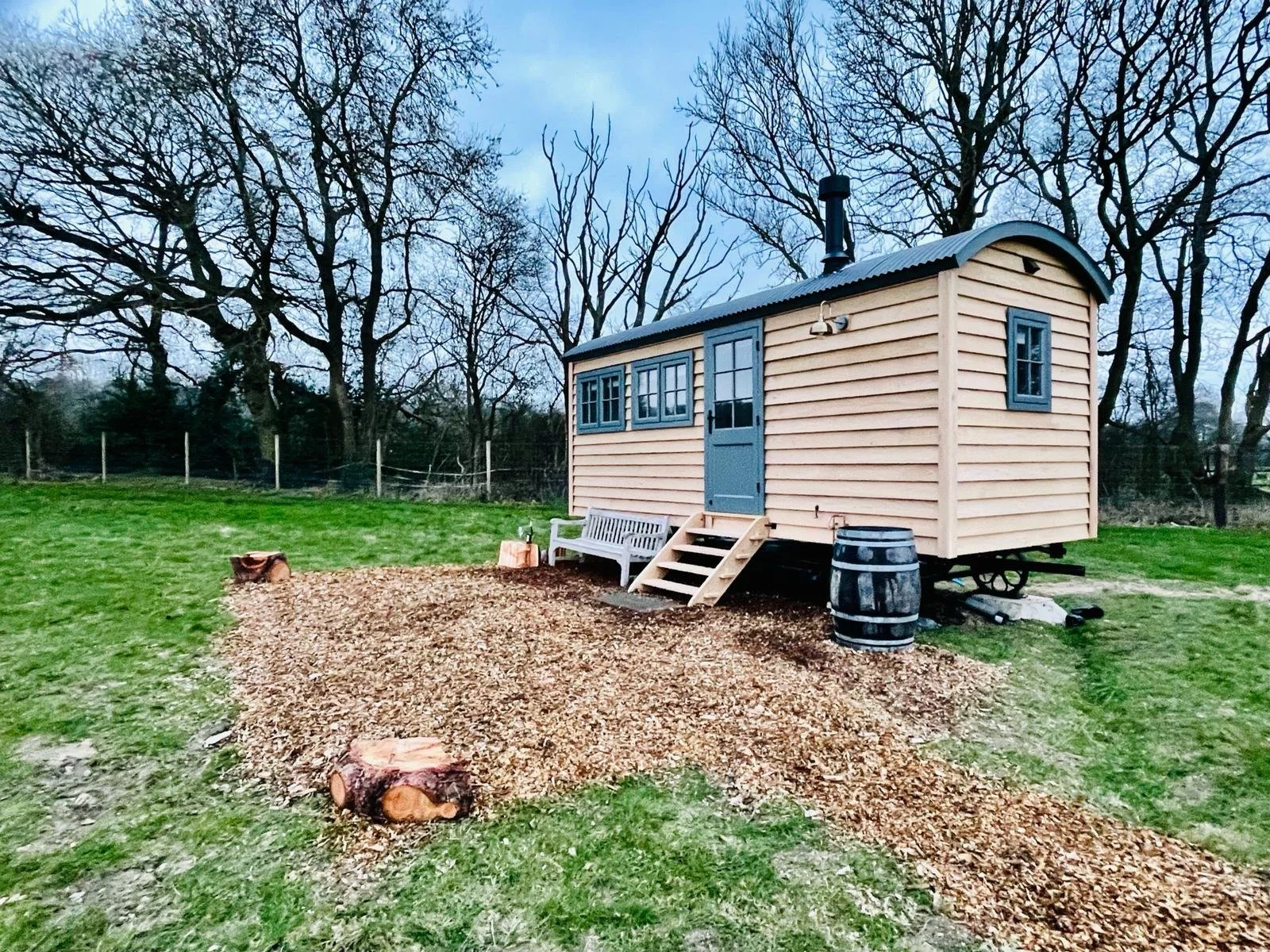 Shepherds Hut — Newbarn Farm