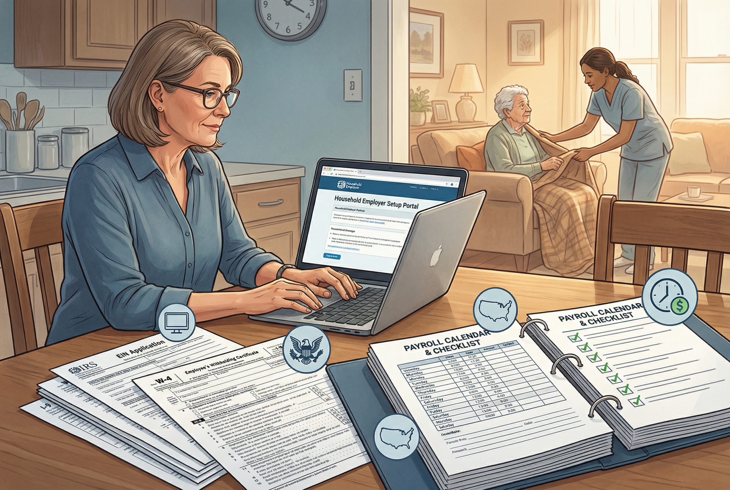 Household Employer Setup for Family Care: How to Get an EIN, Complete ...