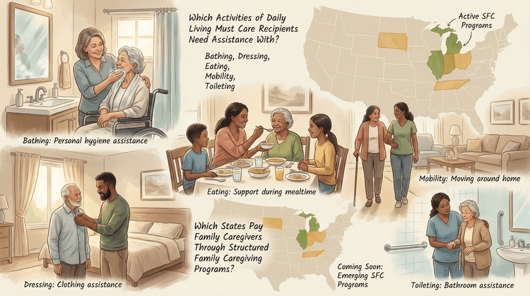 Medicaid Structured Family Caregiving Eligibility: How to Get Paid for ...