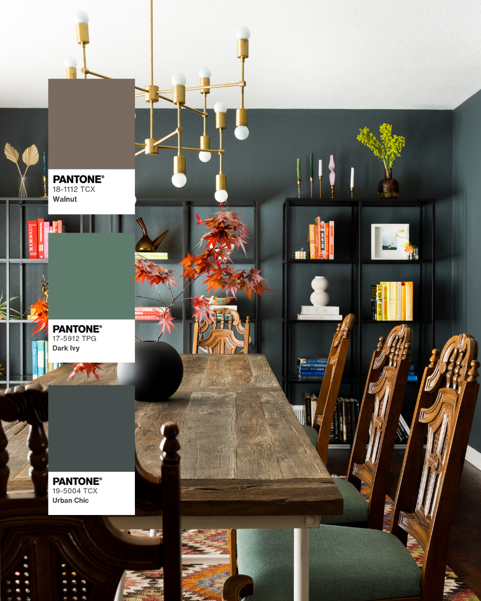 Six Unexpected Interior Design Color Combos (with Pantone Overlays)