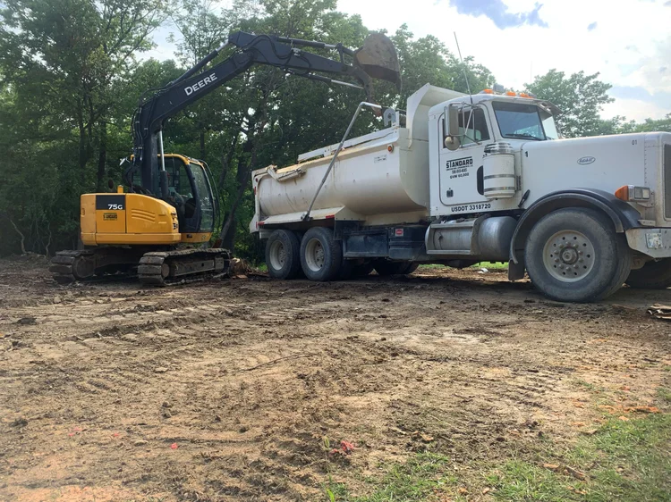 Best Land Clearing with Bulldozer & Trackhoe in Oklahoma