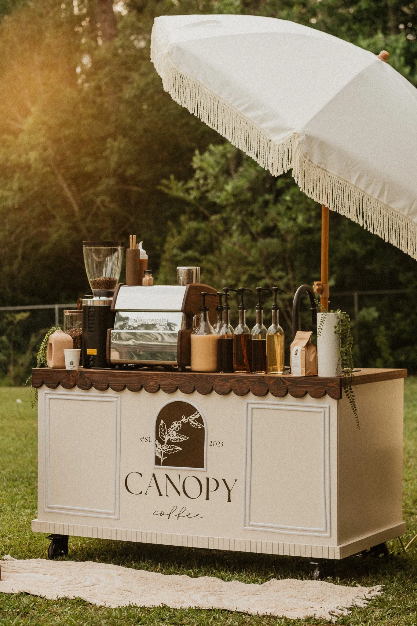 CANOPY COFFEE CART