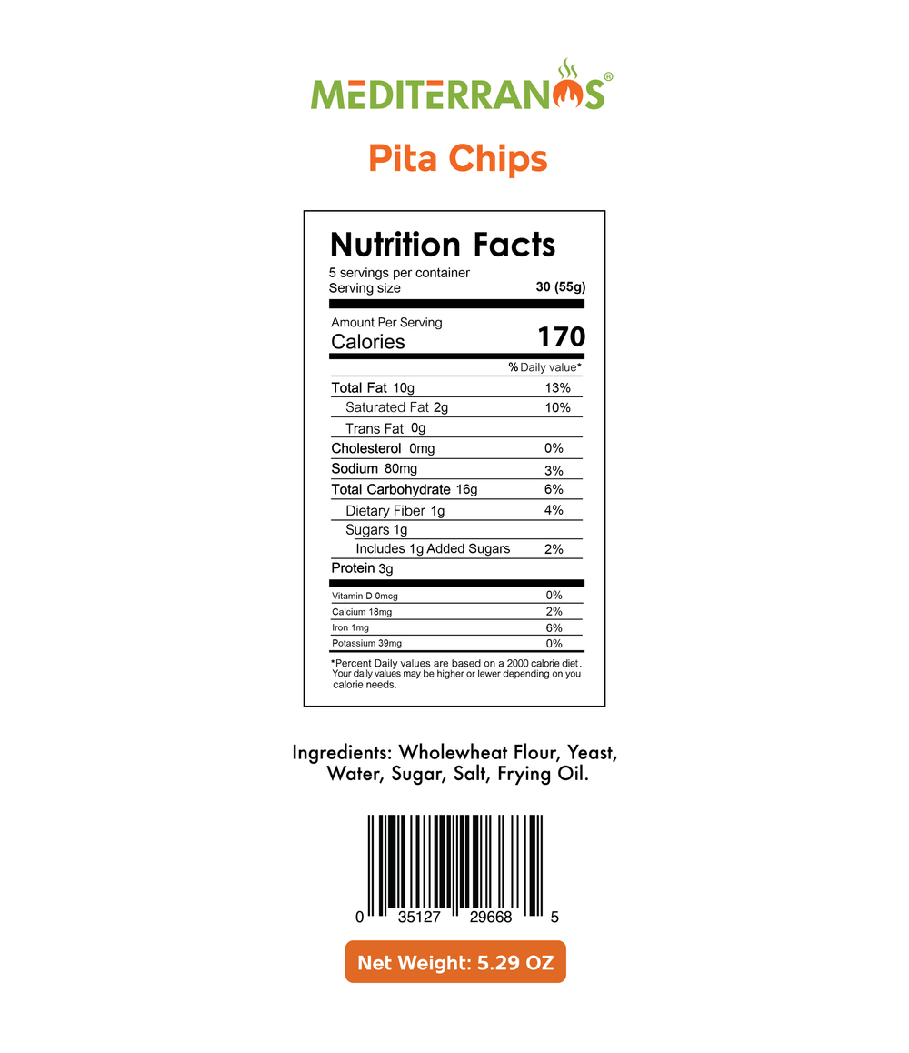 Pita Chips — Shop All - Authentic Pita and Mediterranean Delicacies ...