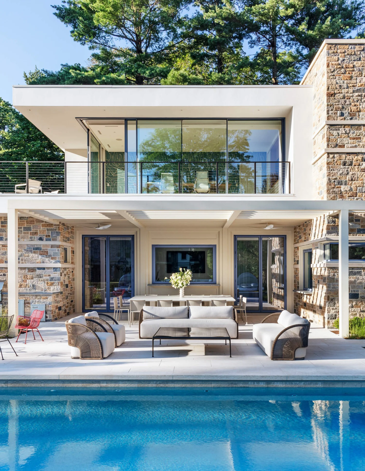 Modern Poolhouse | Alisberg Parker