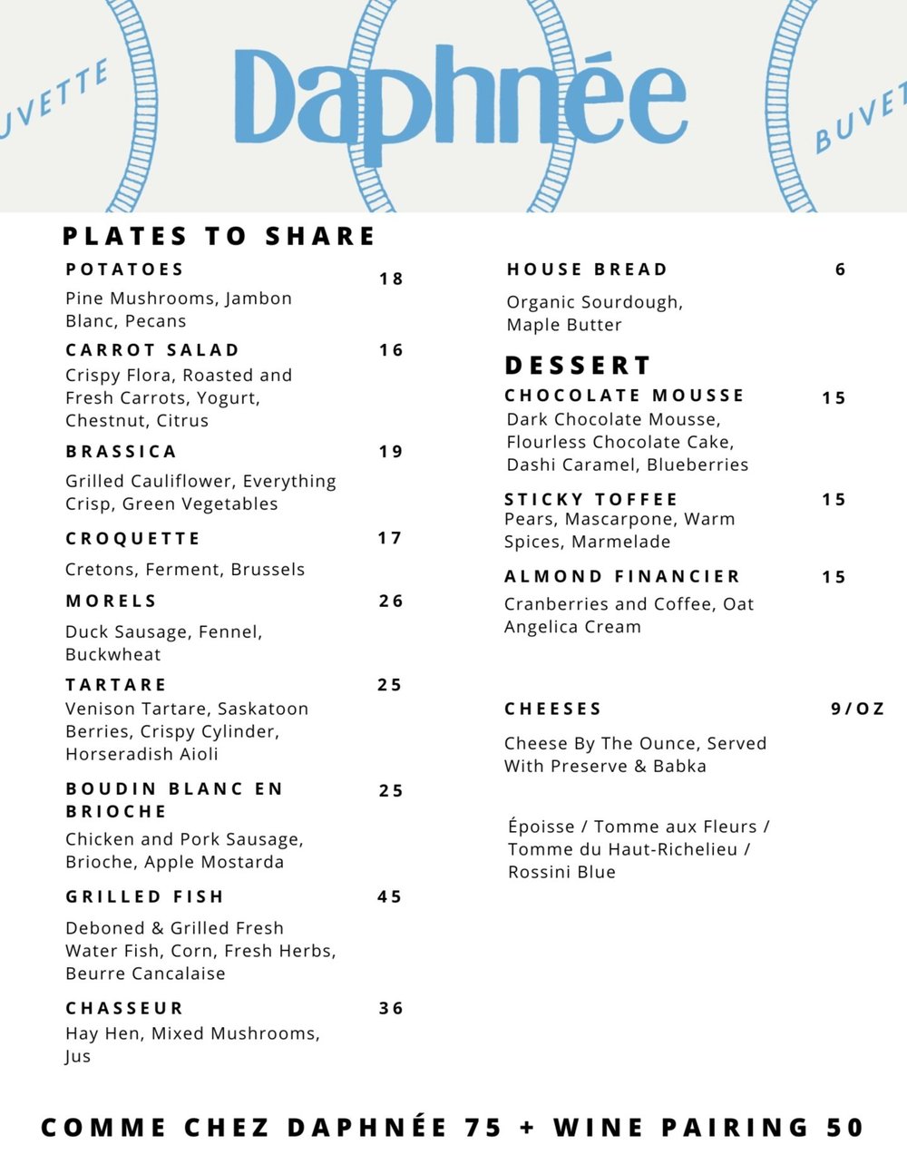 General 1 — Buvette Daphnée