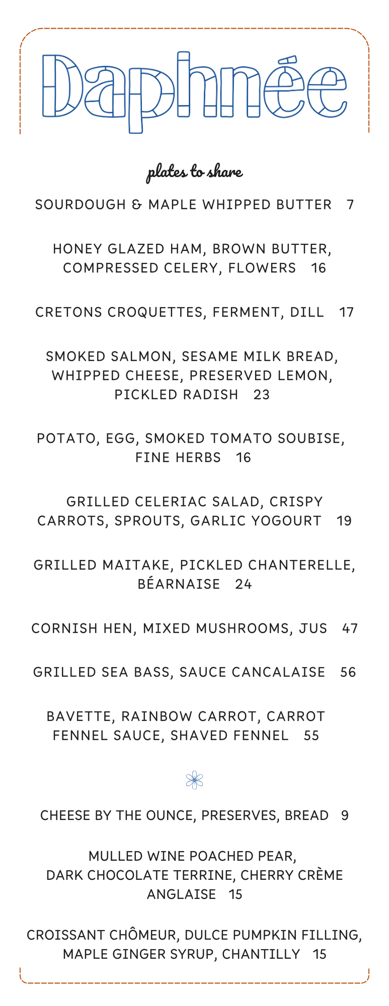 General 1 — Buvette Daphnée