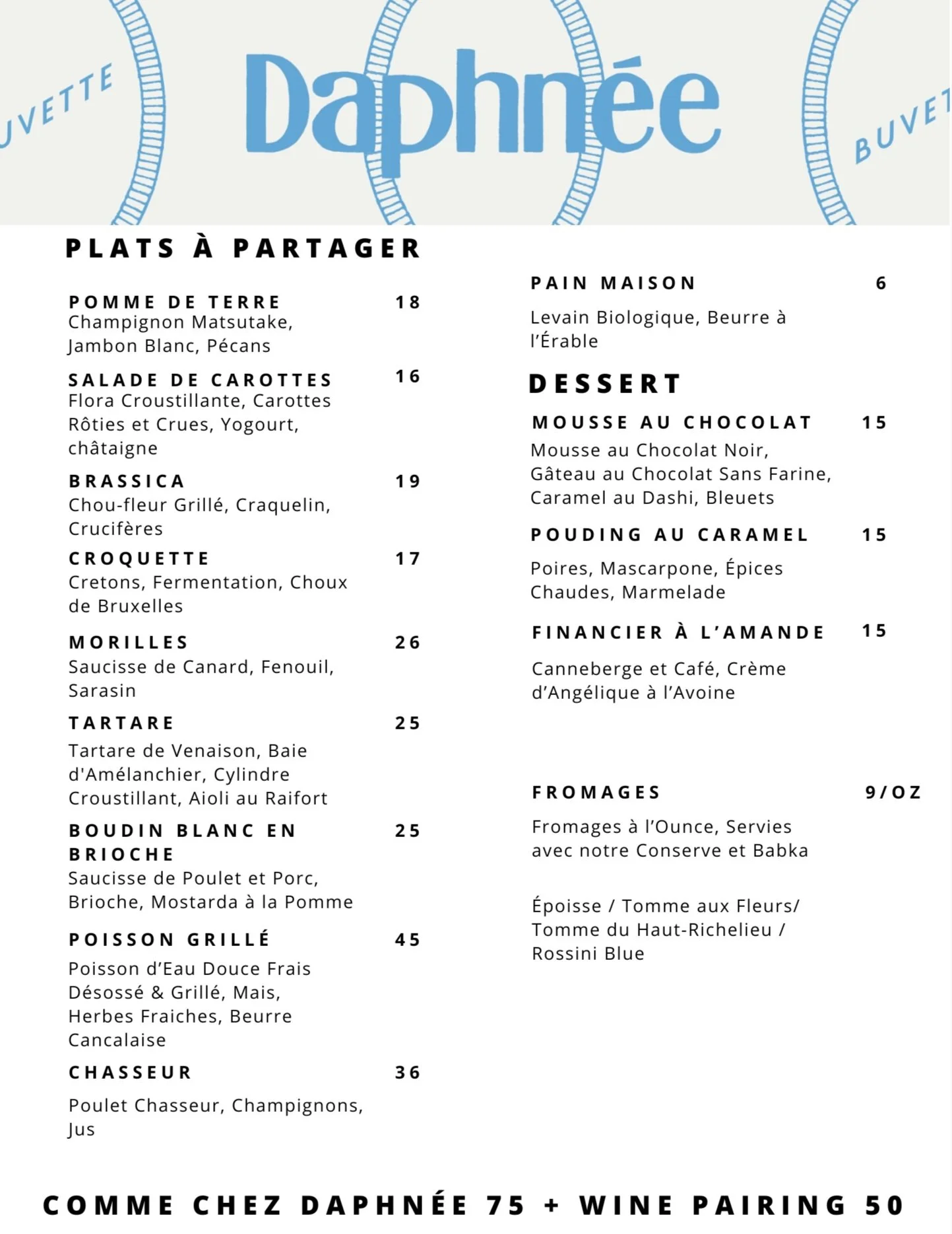 General 1 — Buvette Daphnée