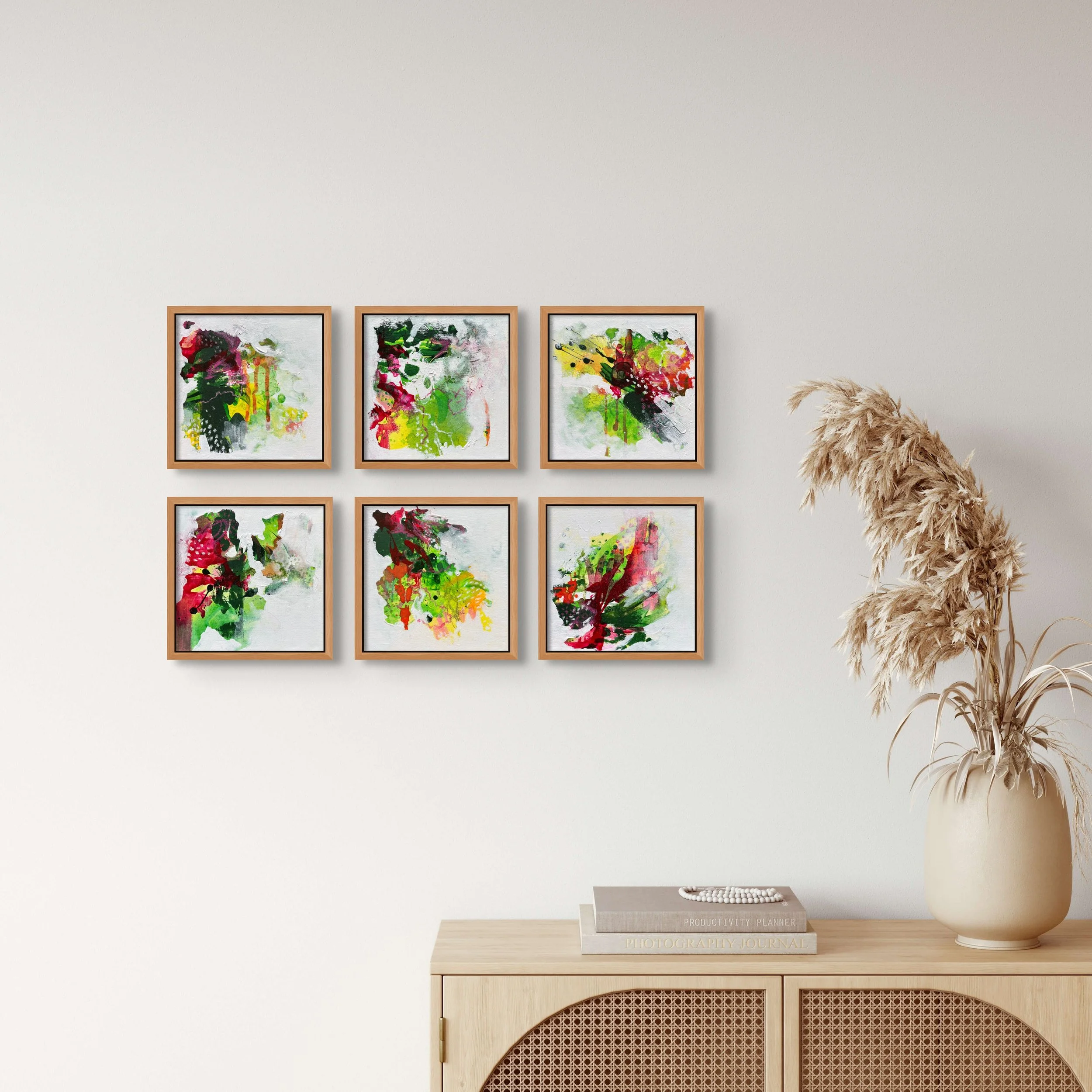 Peek VI - Original Abstract Artwork — Imogen Webb