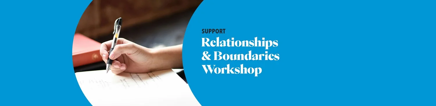 Relationships and Boundaries Workshop — Scottsdale Bible Church