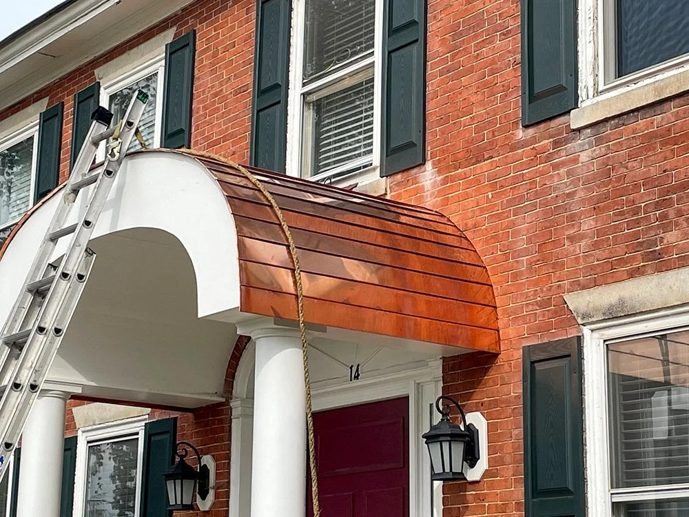 Copper Roof Entry
