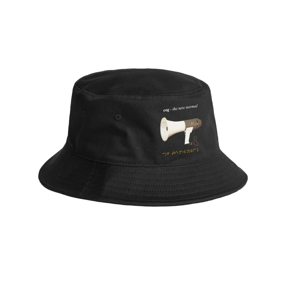 COG The New Normal Bucket Hat - Black — Birdsrobe