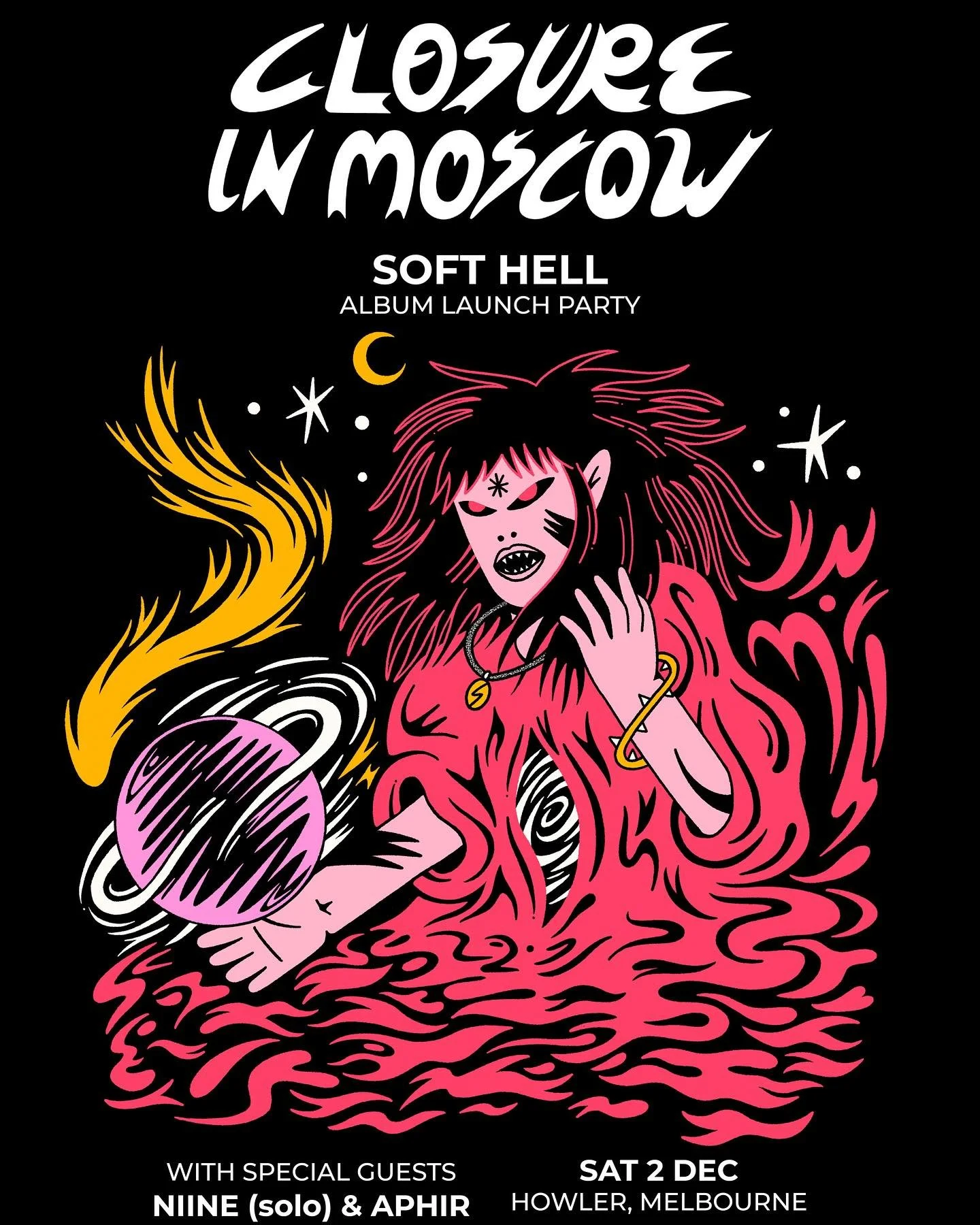 Closure in Moscow Celebrate 'Soft Hell' Chart Debuts! — Birdsrobe