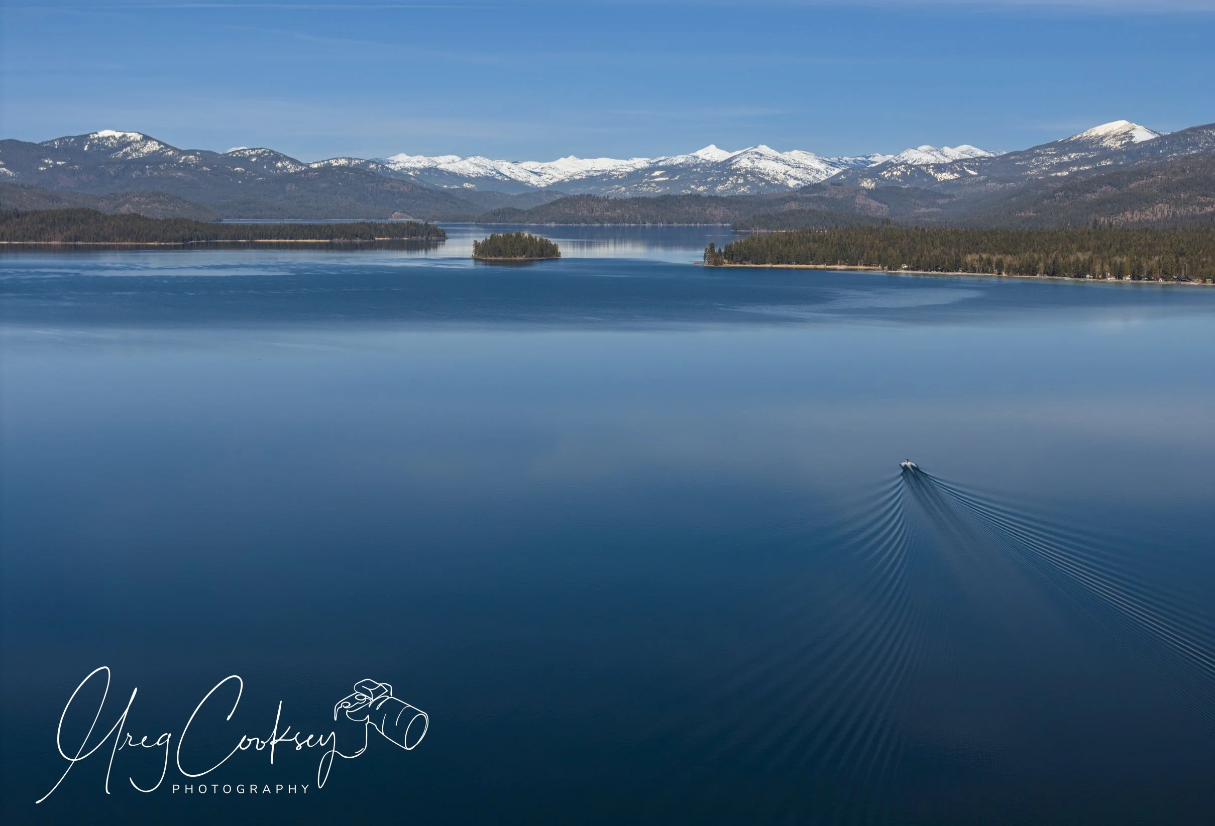 Sunset on the North Fork of the Coeur d'Alene River — Greg Cooksey ...