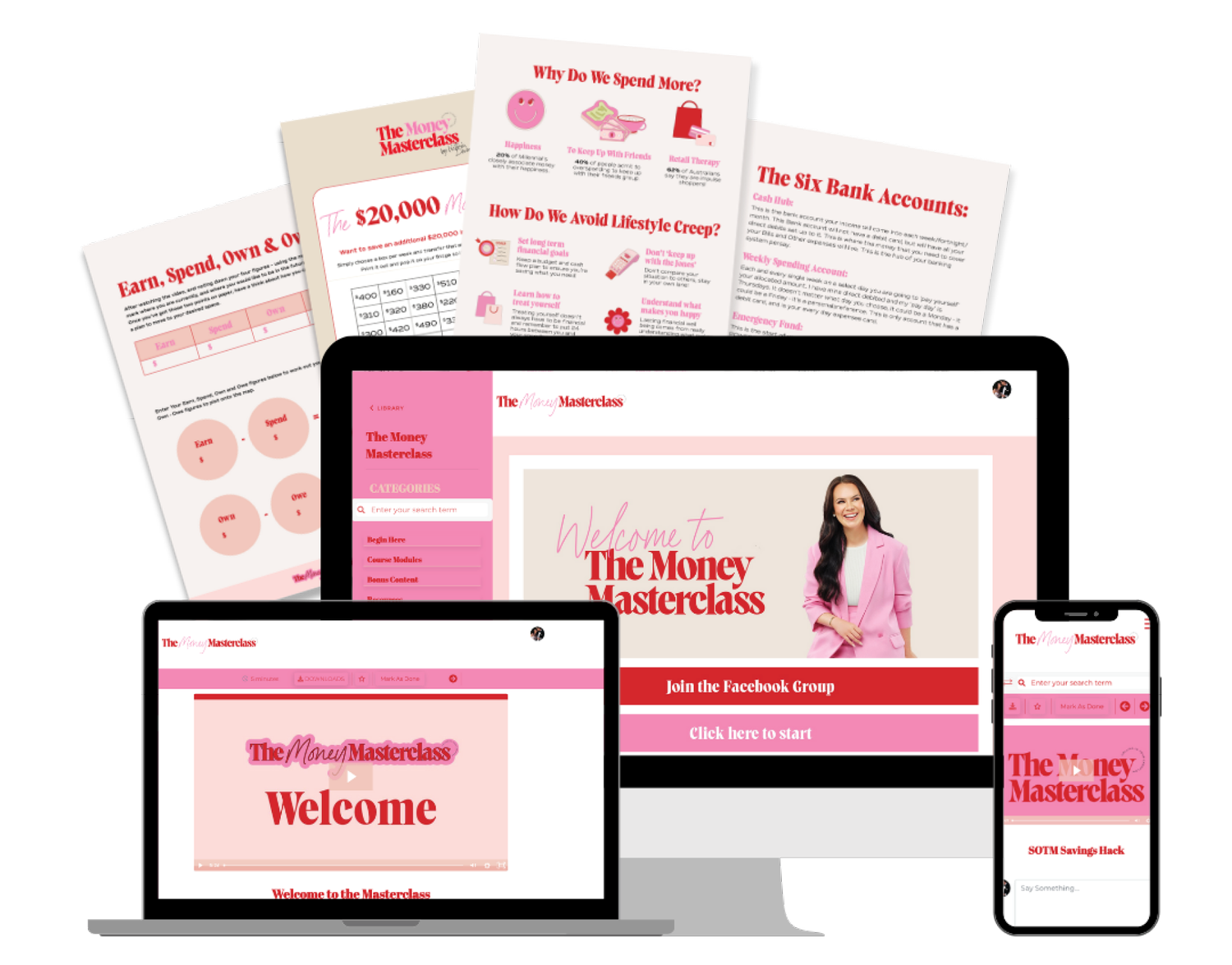 The Money Masterclass | Budget & Cash Flow Course Australia — She's on ...