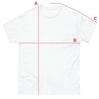 Men's Classic Tee - Size Chart — Ellin Park