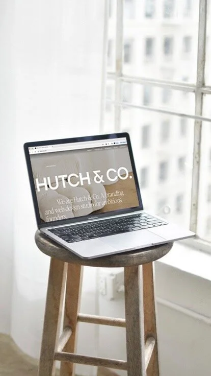Portfolio Brand Identity and Website Design — Hutch & Co.
