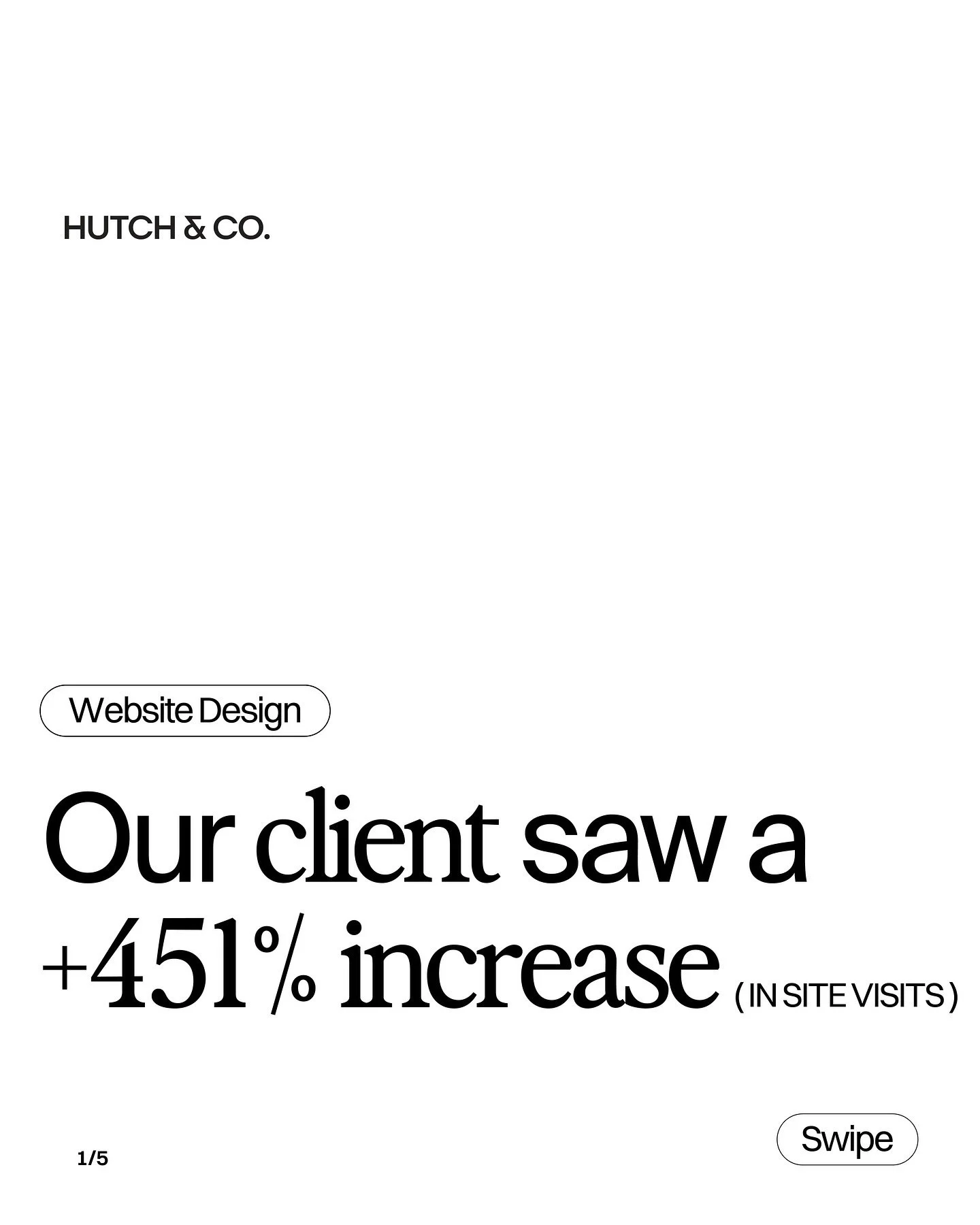 Portfolio Brand Identity and Website Design — Hutch & Co.