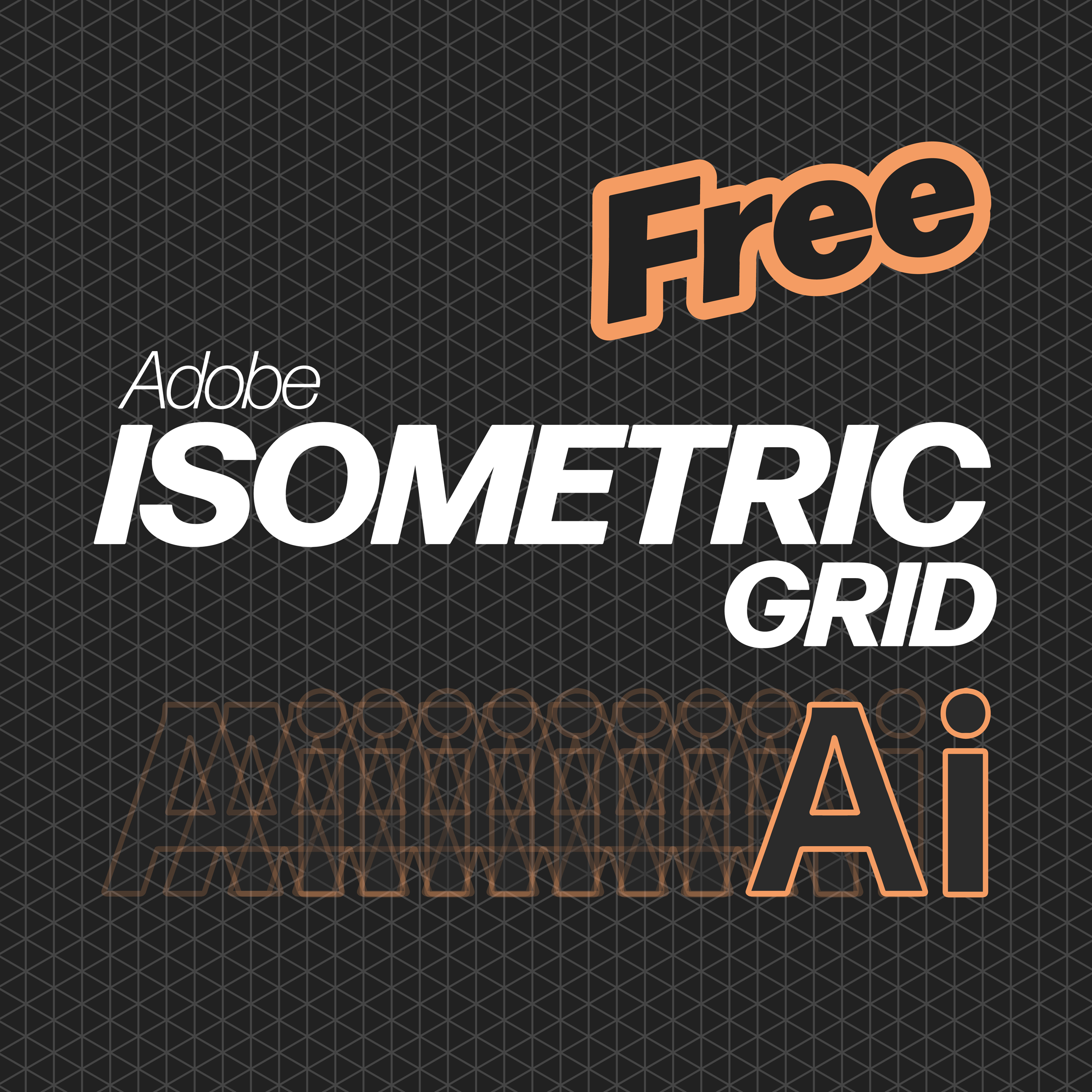 Free - Adobe Illustrator Isometric Grid Template — jamesecreates