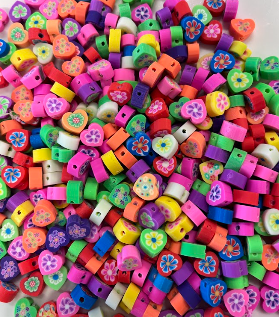 Rainbow Symbol Beads - Pack of 10 — Village Beads