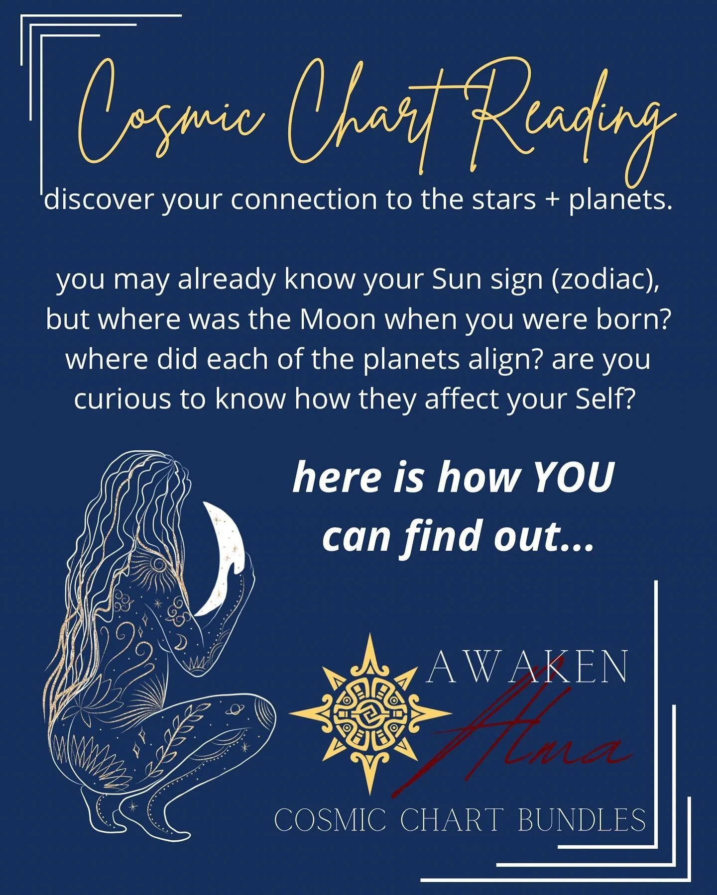 Cosmic Chart Readings — Awaken Alma