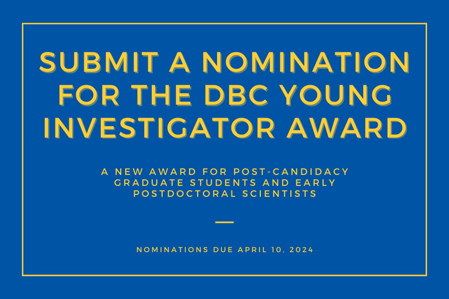 Submit a Nomination for the DBC Young Investigator Award — Division of ...