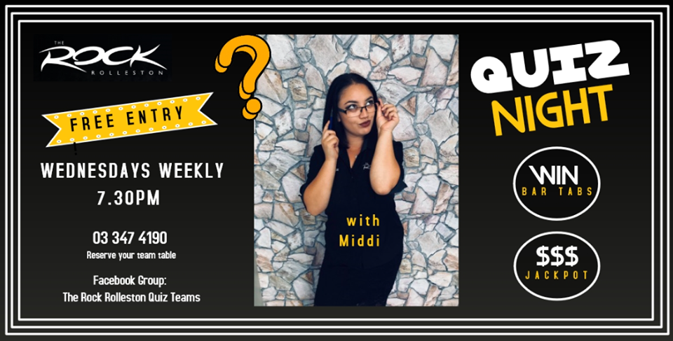 What's on? — The Rock Rolleston & Quartz