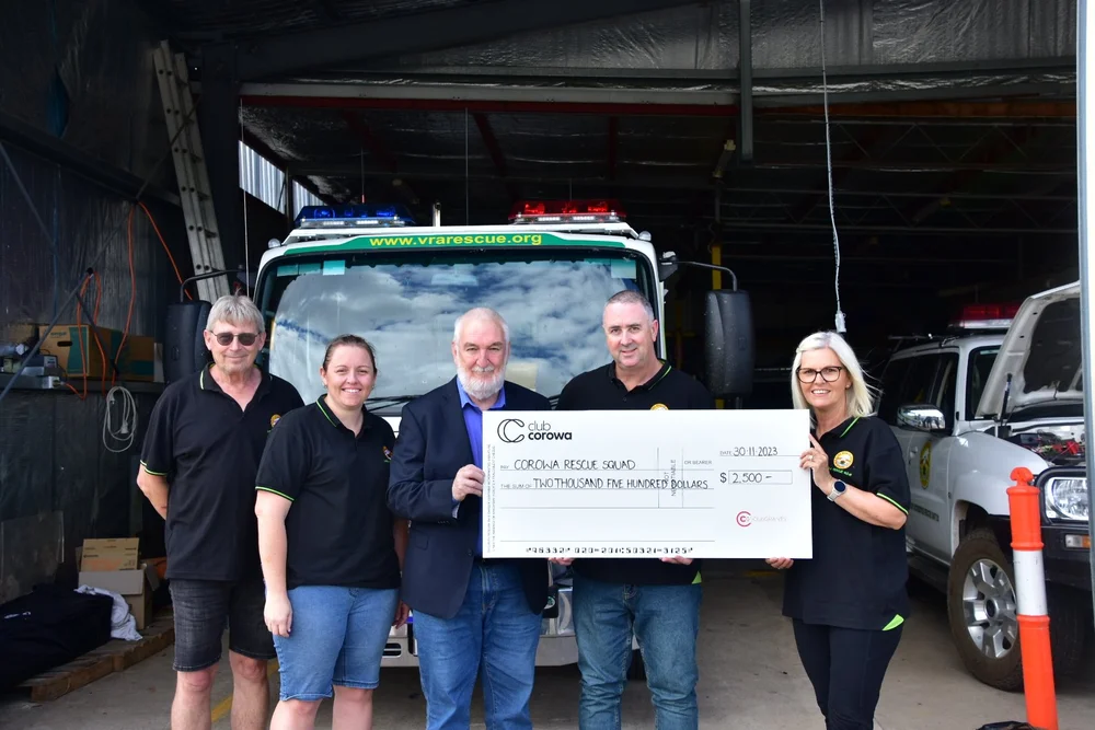 Community Support — Club Corowa