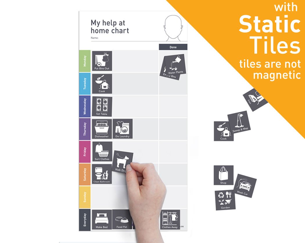 Adult Chart (60 Tiles+Chart) — Remindables : Making Life Easier